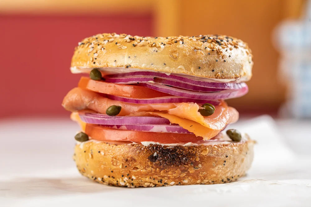 Breakfast at Mister Bagel in South Portland, Maine — Mister Bagel Mall