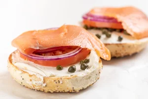Breakfast at Mister Bagel in South Portland, Maine — Mister Bagel Mall