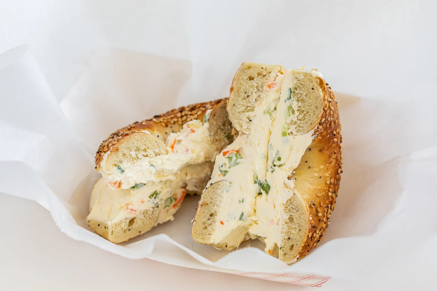 Breakfast at Mister Bagel in South Portland, Maine — Mister Bagel Mall