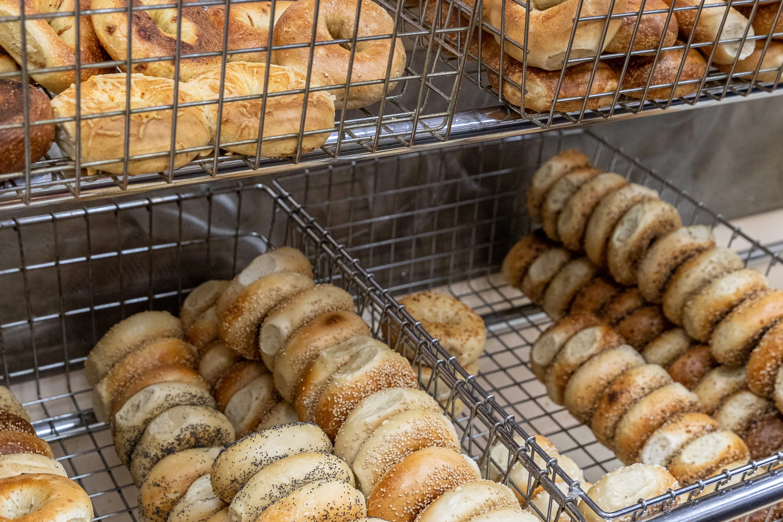 Breakfast at Mister Bagel in South Portland, Maine — Mister Bagel Mall