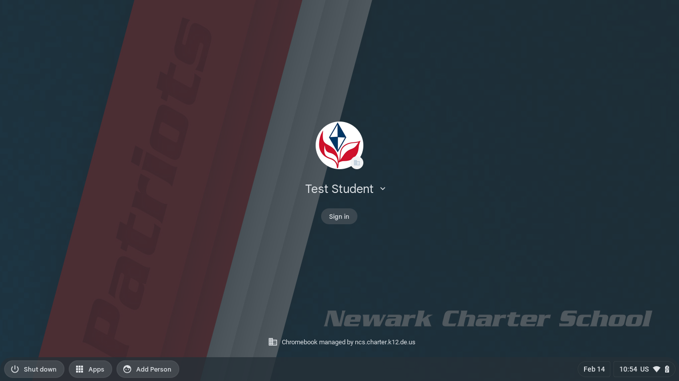 Password Change — Newark Charter School