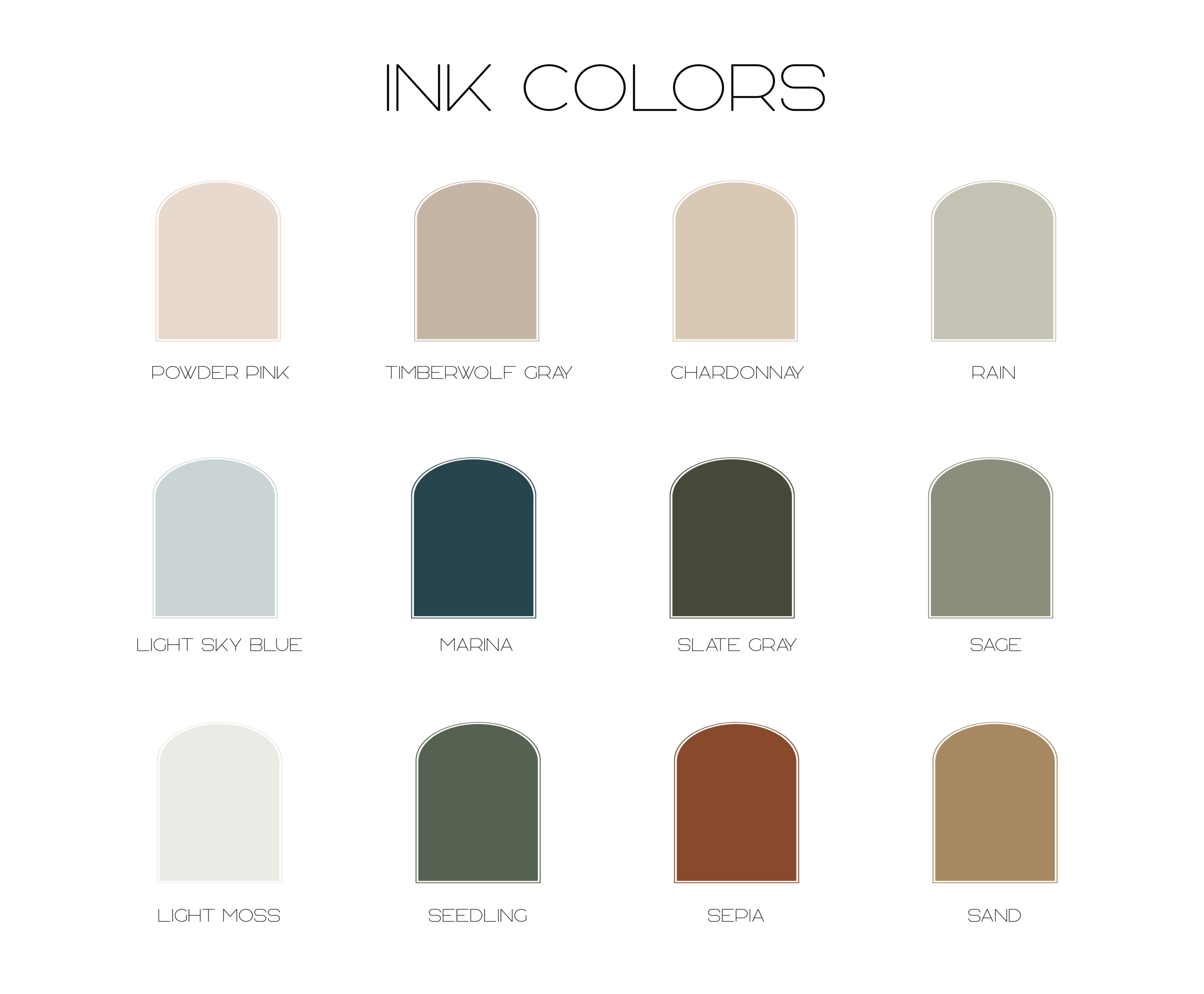 Wedding Suite Guide — CACHE LETTERPRESS