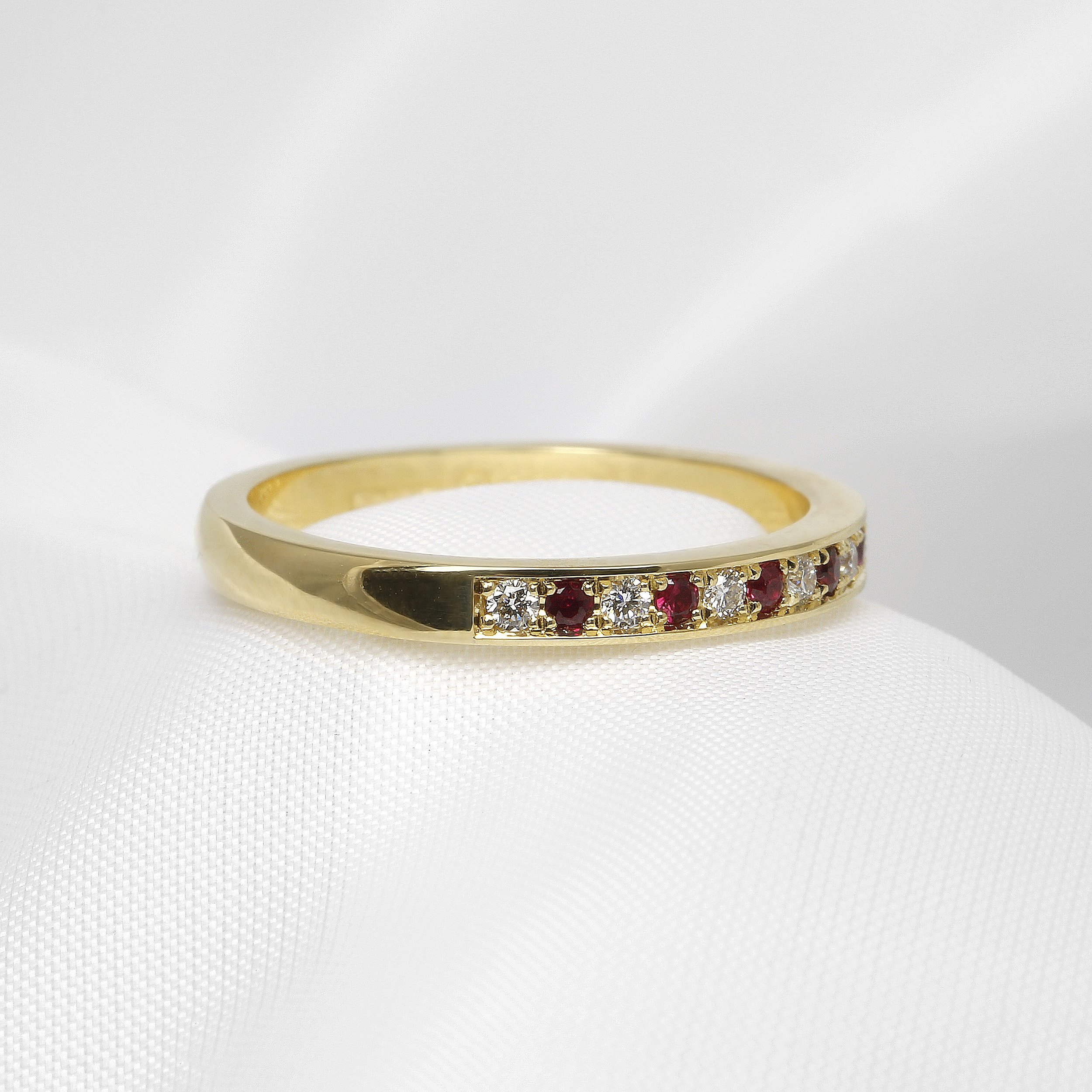 GEMSTONE SET ETERNITY RINGS — Fine Jewellery Shop | Timothy Roe - Fine ...