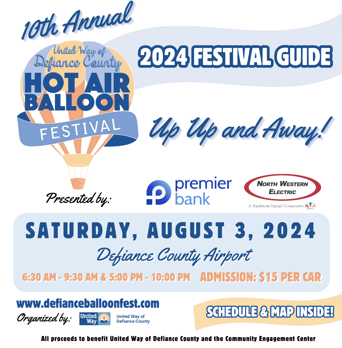Event Guide & Map — United Way of Defiance County Hot Air Balloon Festival