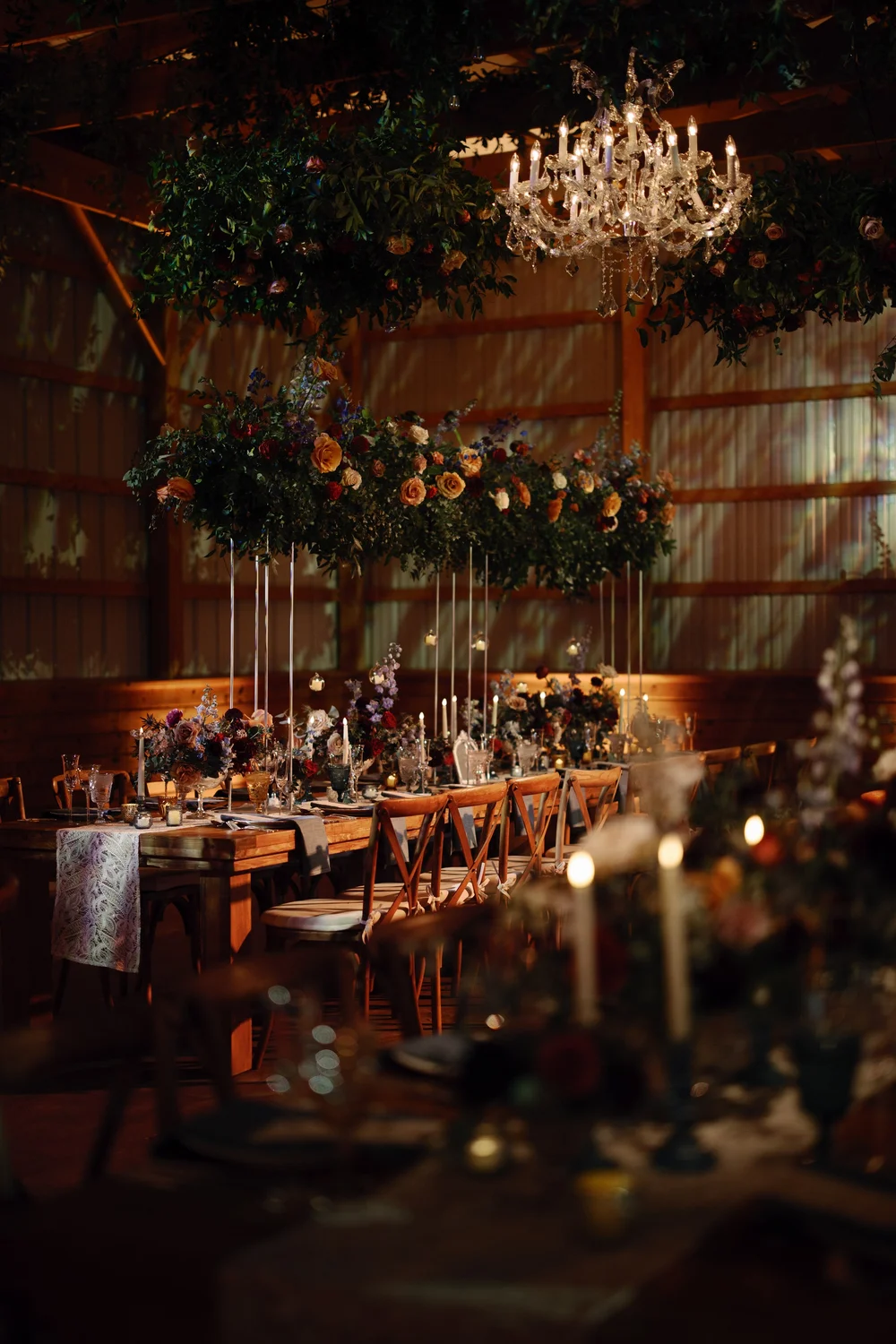 Enchanted Forest Barn Transformation — Made of Leaves