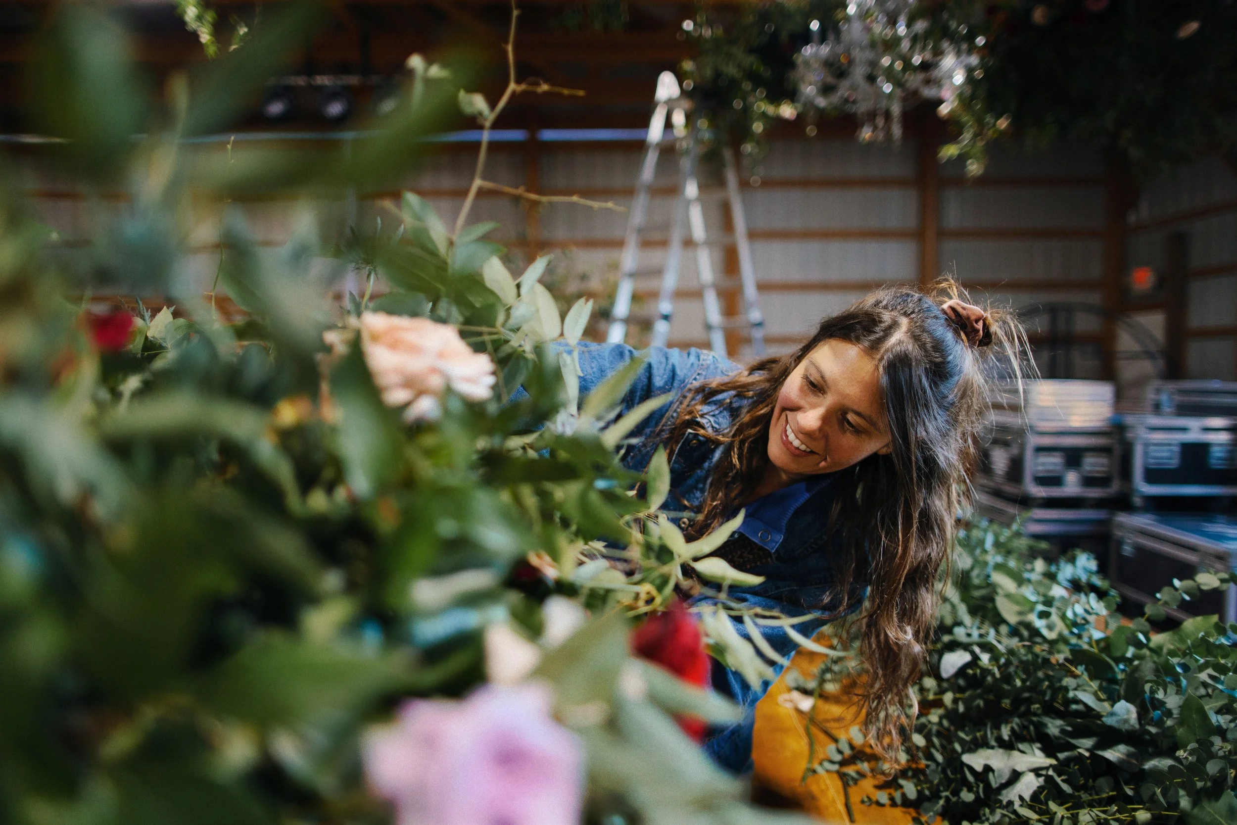 Enchanted Forest Barn Transformation — Made of Leaves