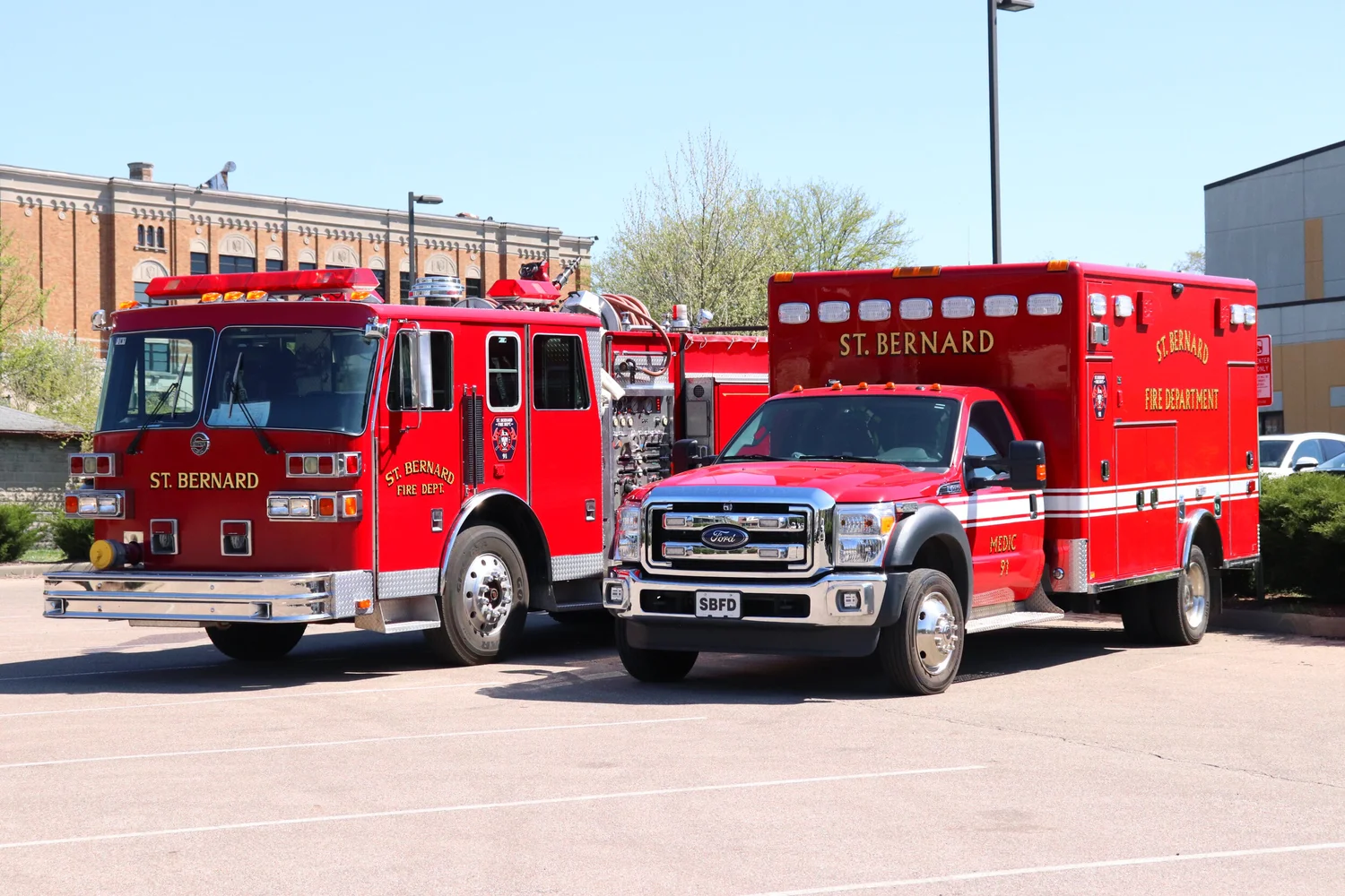 Apparatus — St. Bernard Fire Department