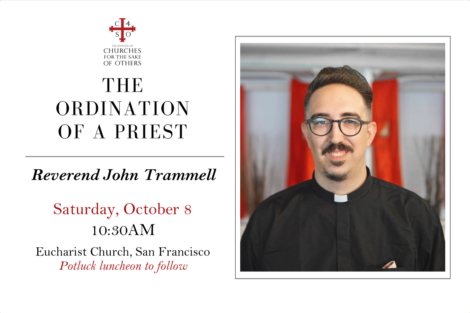 Rev. John Trammell's Ordination to the Priesthood — Eucharist SF