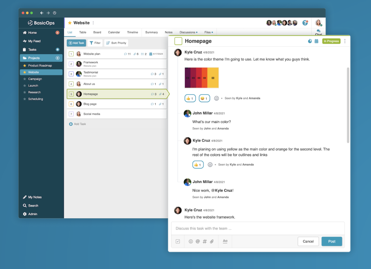 Top 10 Collaboration Software Tools for 2025 — BasicOps – All‑in‑One ...