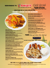 Amigos Menus — Amigos Mexican Spanish Restaurant