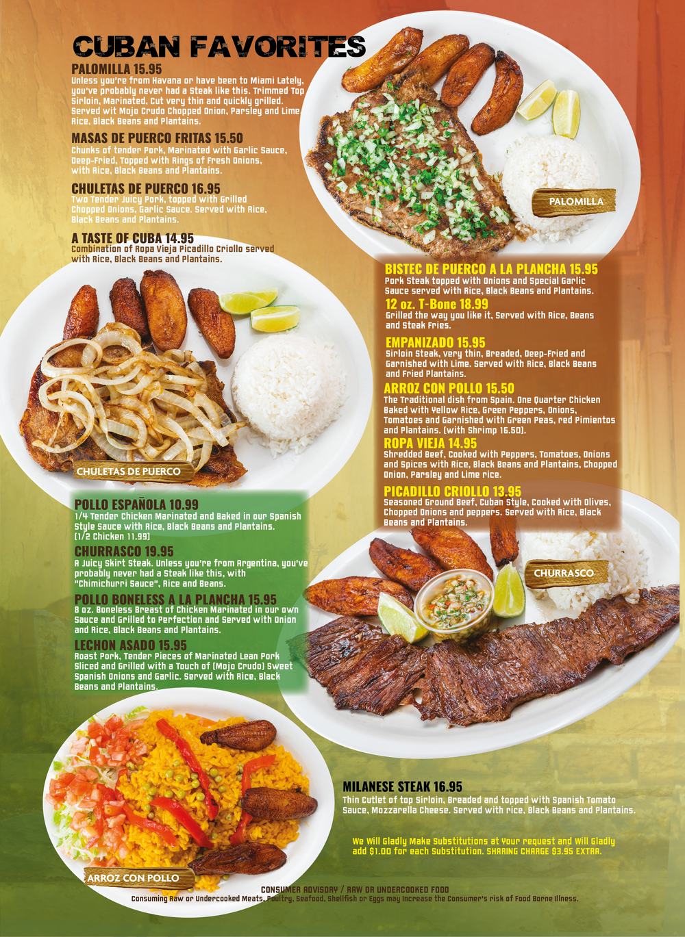 Amigos Menus — Amigos Mexican Spanish Restaurant