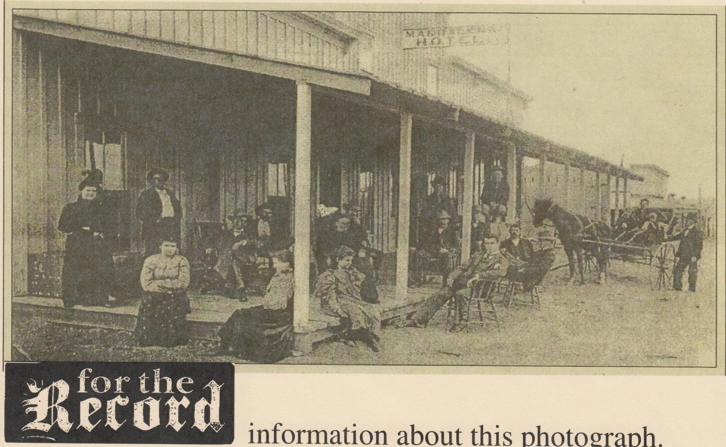 History of Magdalena — Magdalena Public Library
