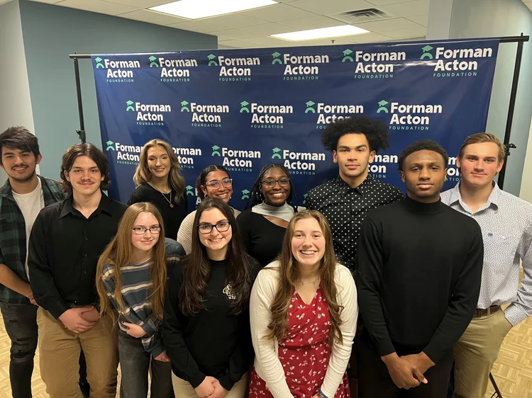 The Forman Acton Foundation Proudly Announces 2023 Class of Forman ...