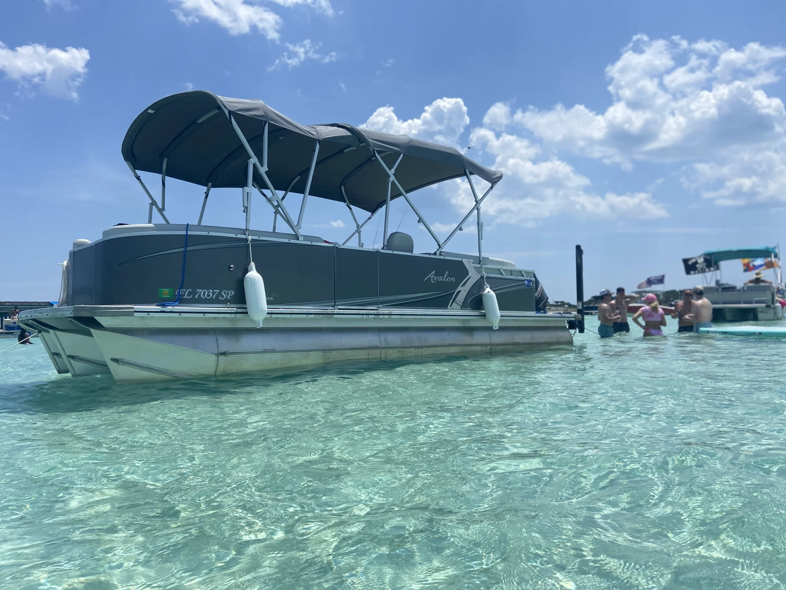 Crab Island Voyages- Captained Pontoon Charter