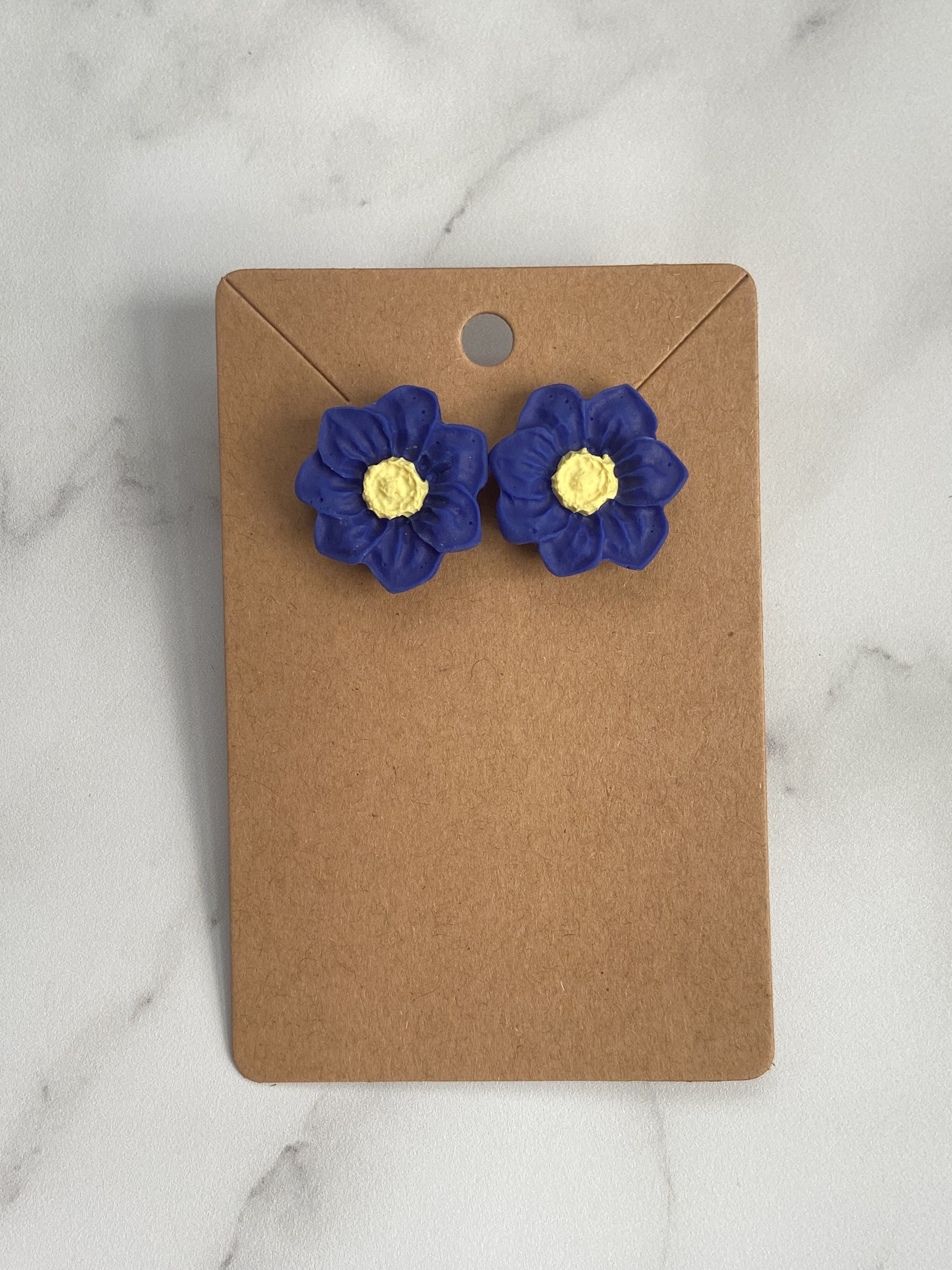 Pink Floral Studs — Holden A Note