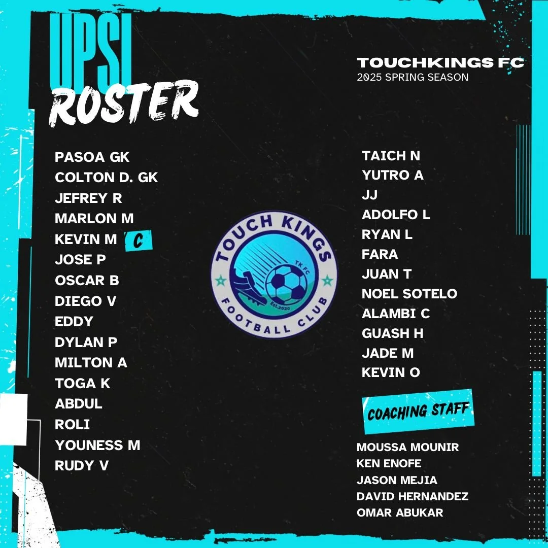 TKFC Men's Team — Touch Kings