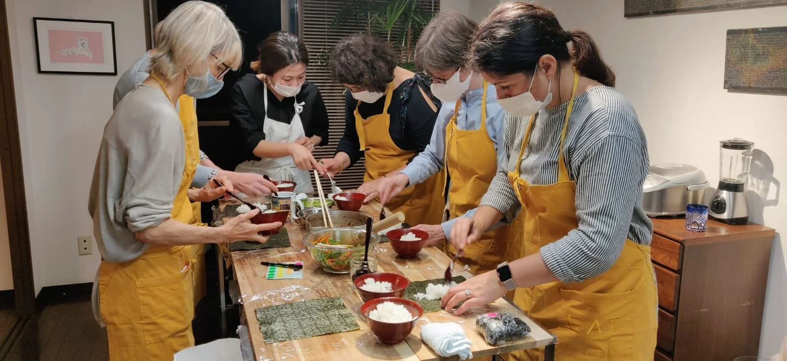 Overview of Japanese cooking classes in Tokyo offered, both in-person ...