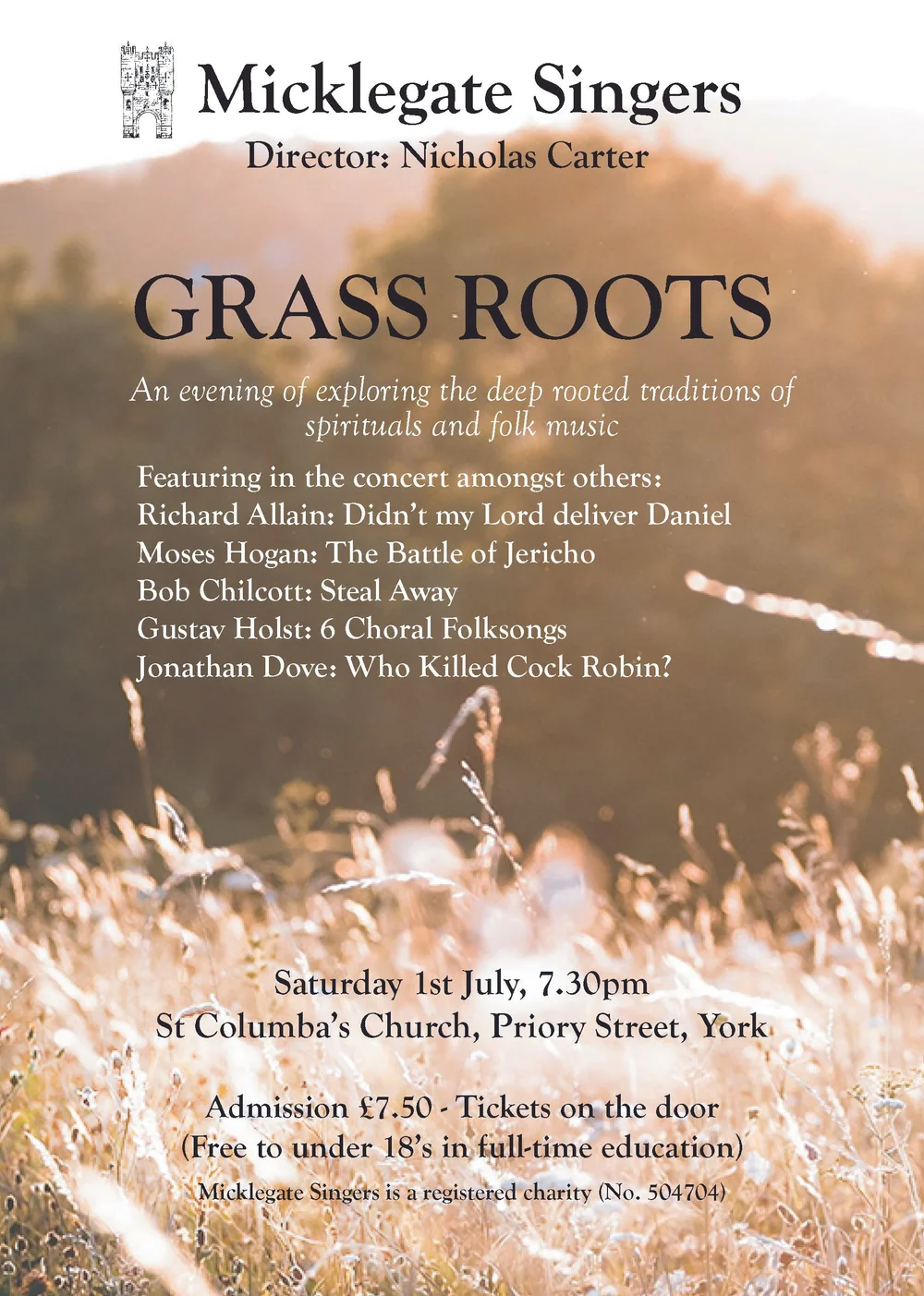 Previous Concerts — Micklegate Singers