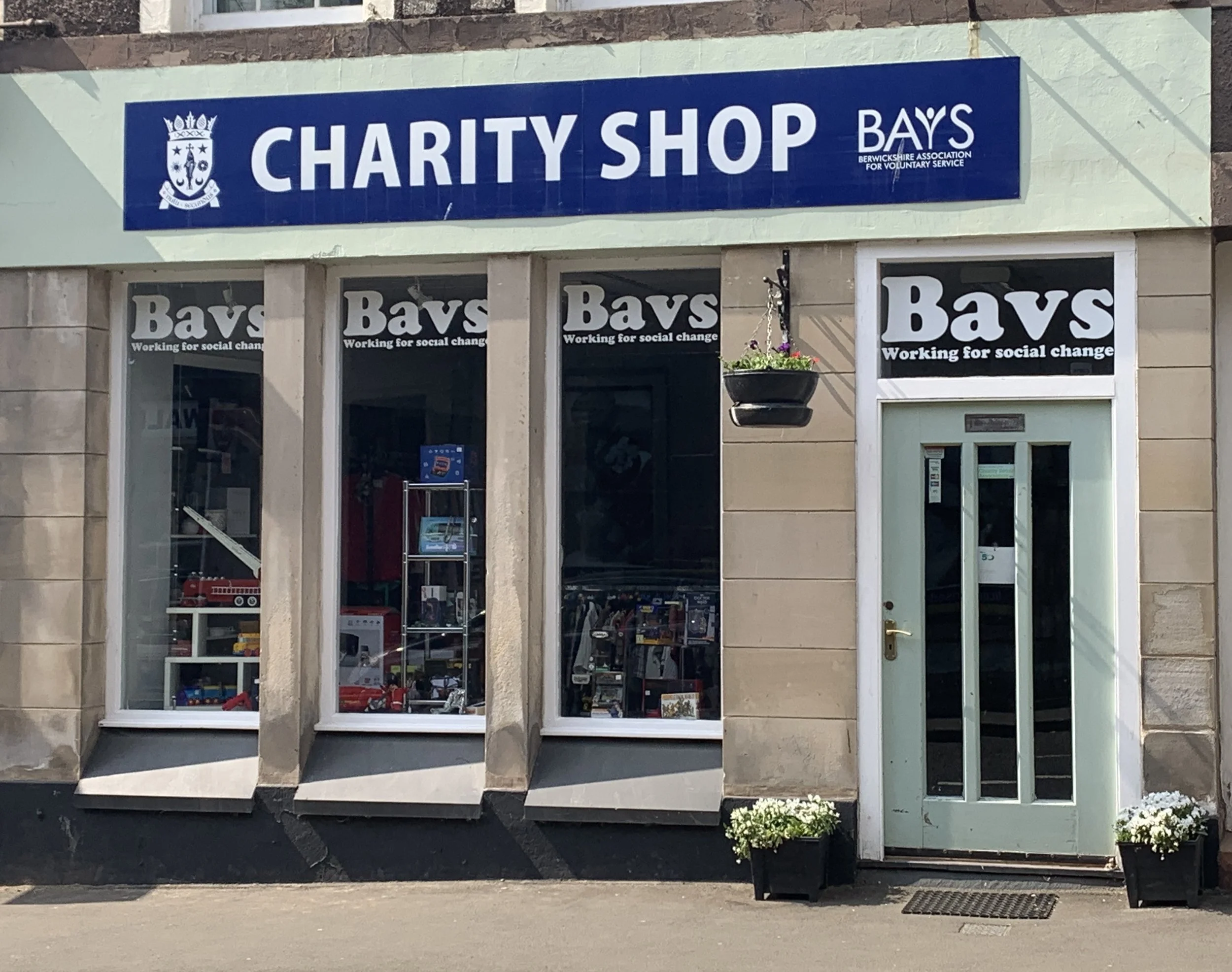 Our charity shop locations and opening hours — Bavs