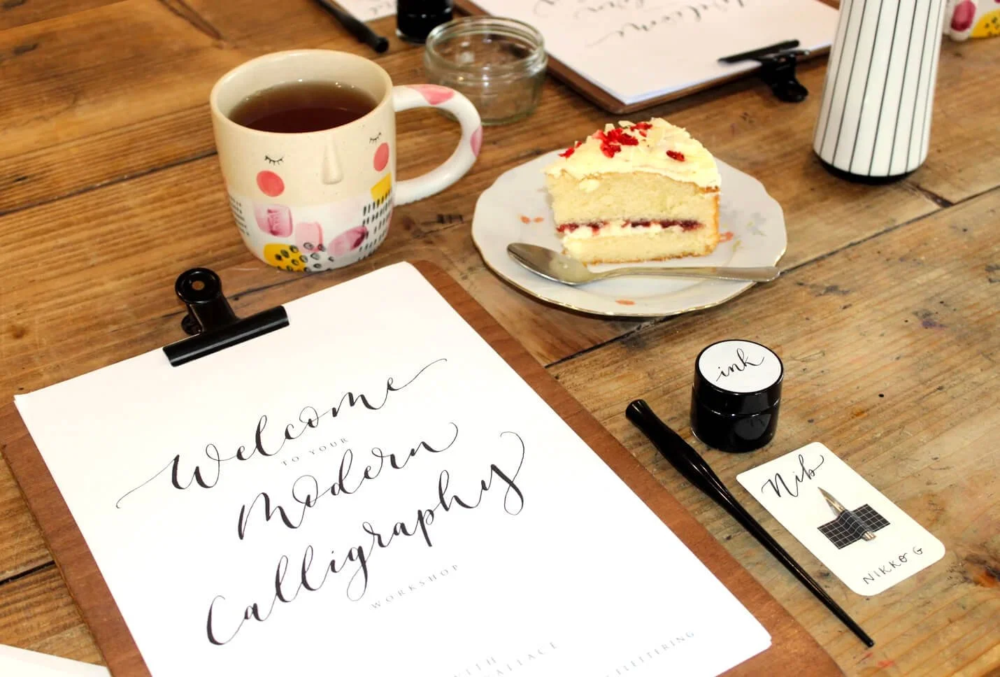 Modern Calligraphy Workshops | Leonardslee Gardens