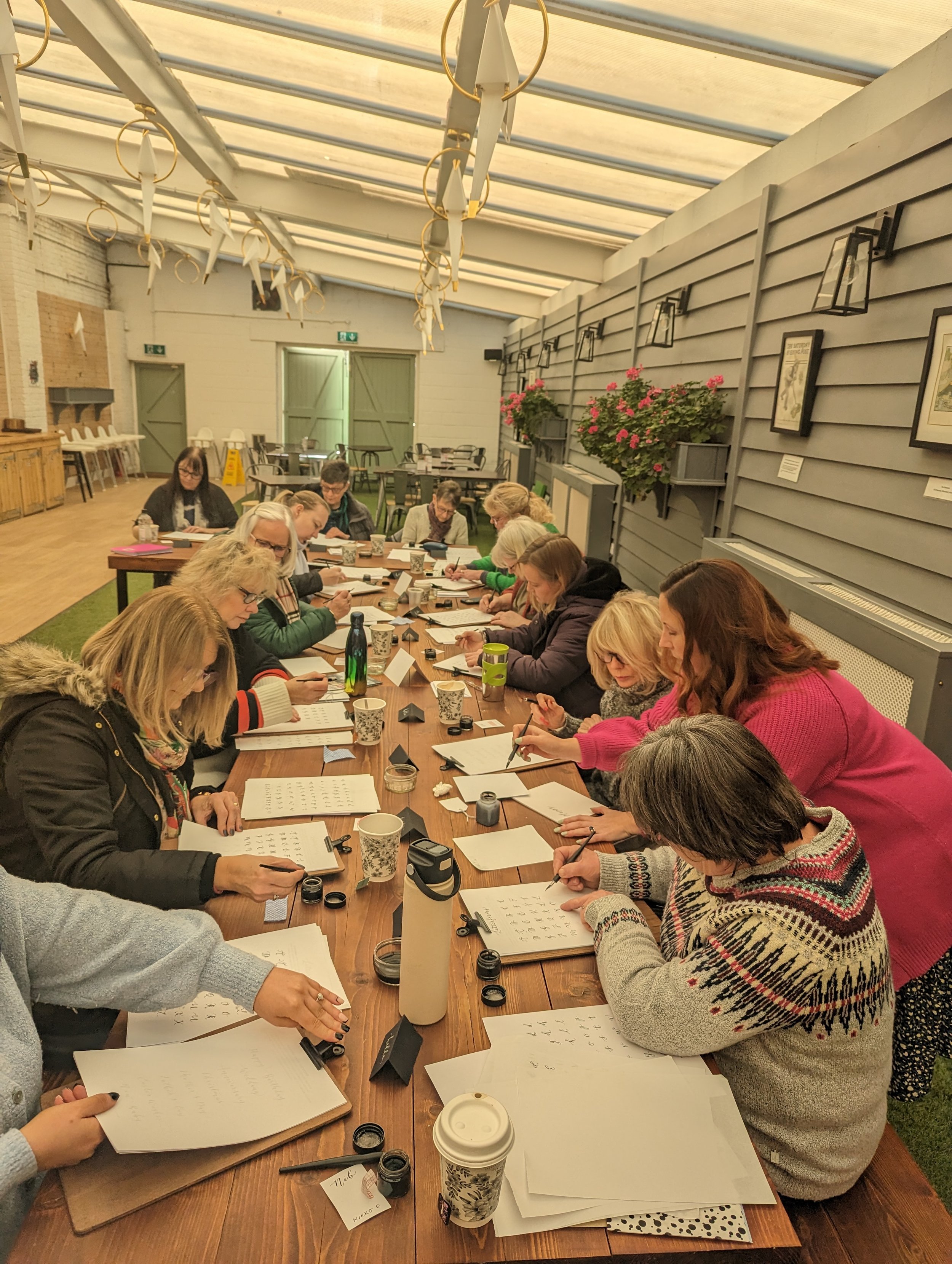 Modern Calligraphy Workshops | Leonardslee Gardens