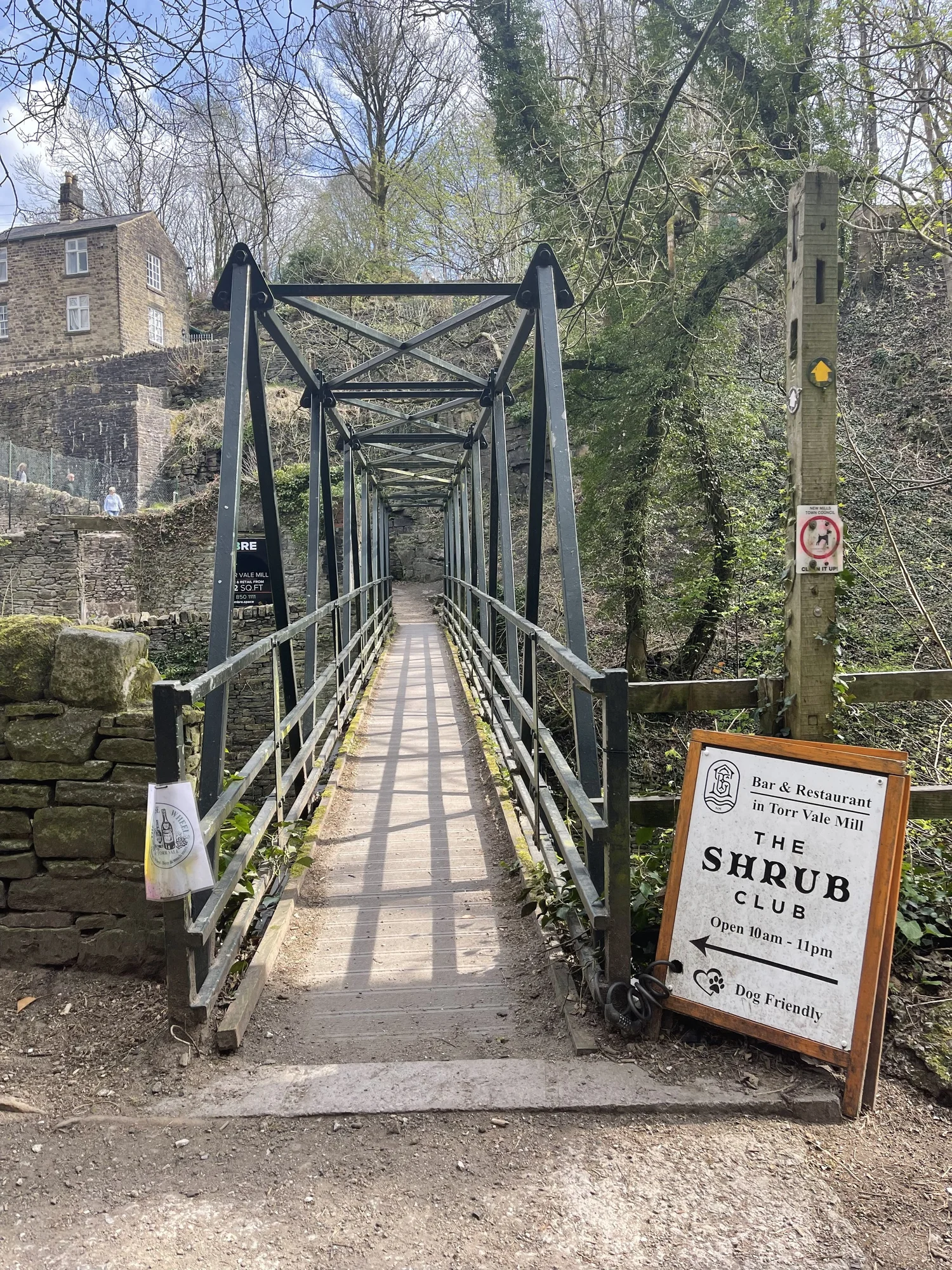 NEW MILLS MILLENIUM WALKWAY WALK — Getlost with Gab 🌿