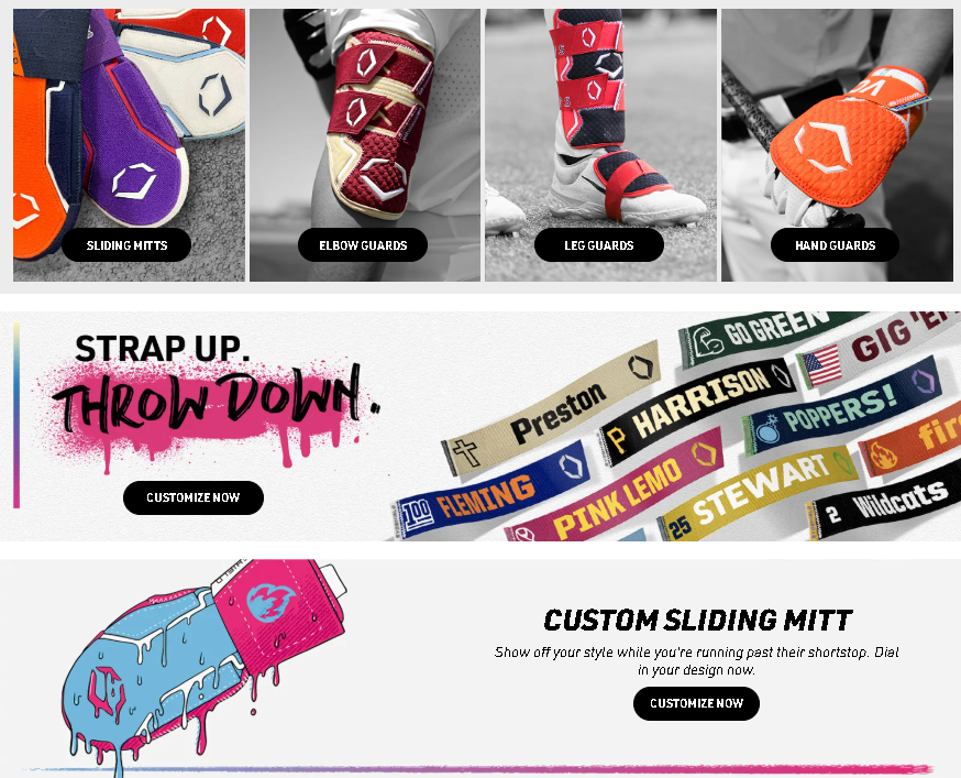 CUSTOM GEAR SHOP — P413 Sports Training Center