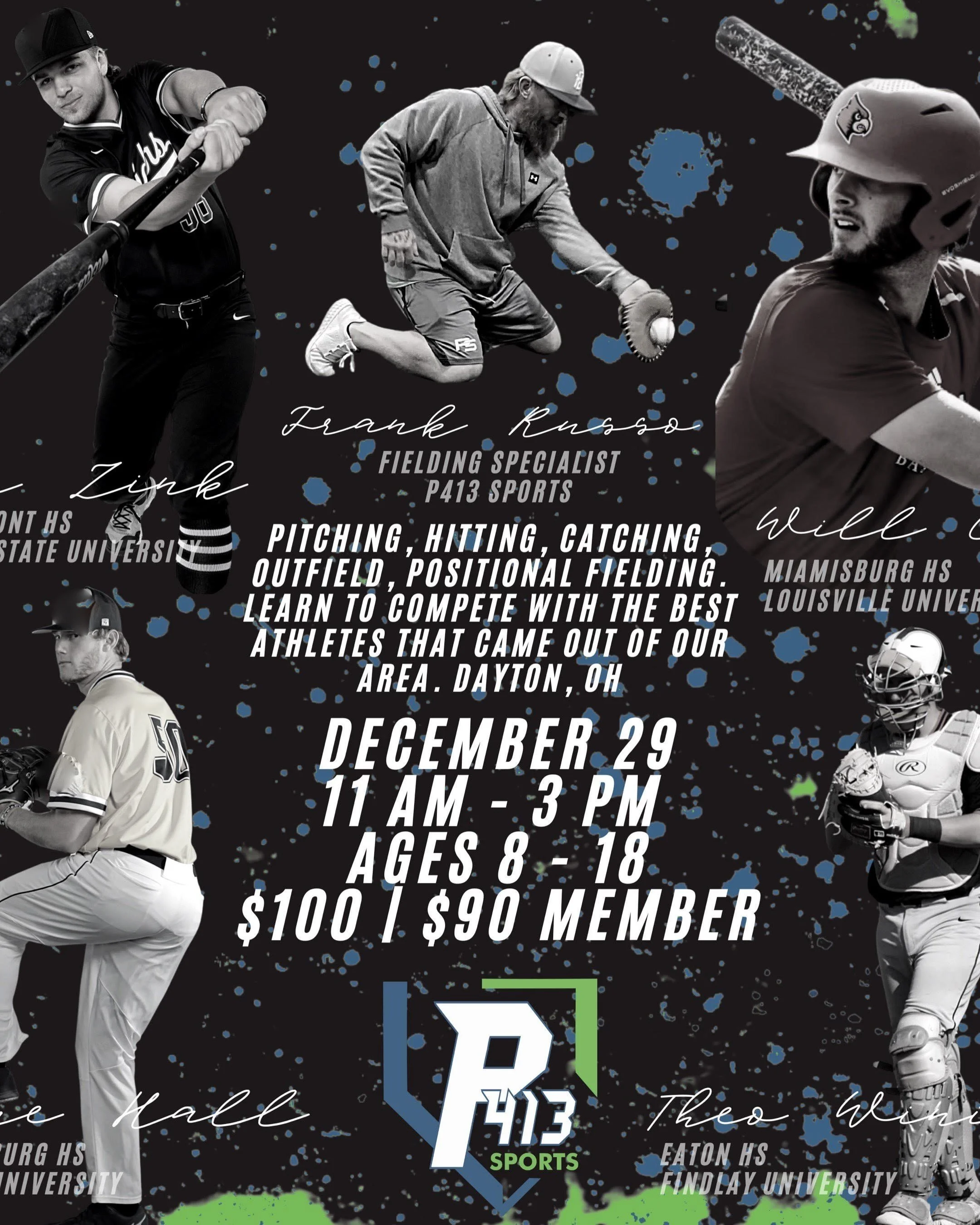 CAMPS / CLINICS / EVENTS — P413 Sports Training Center