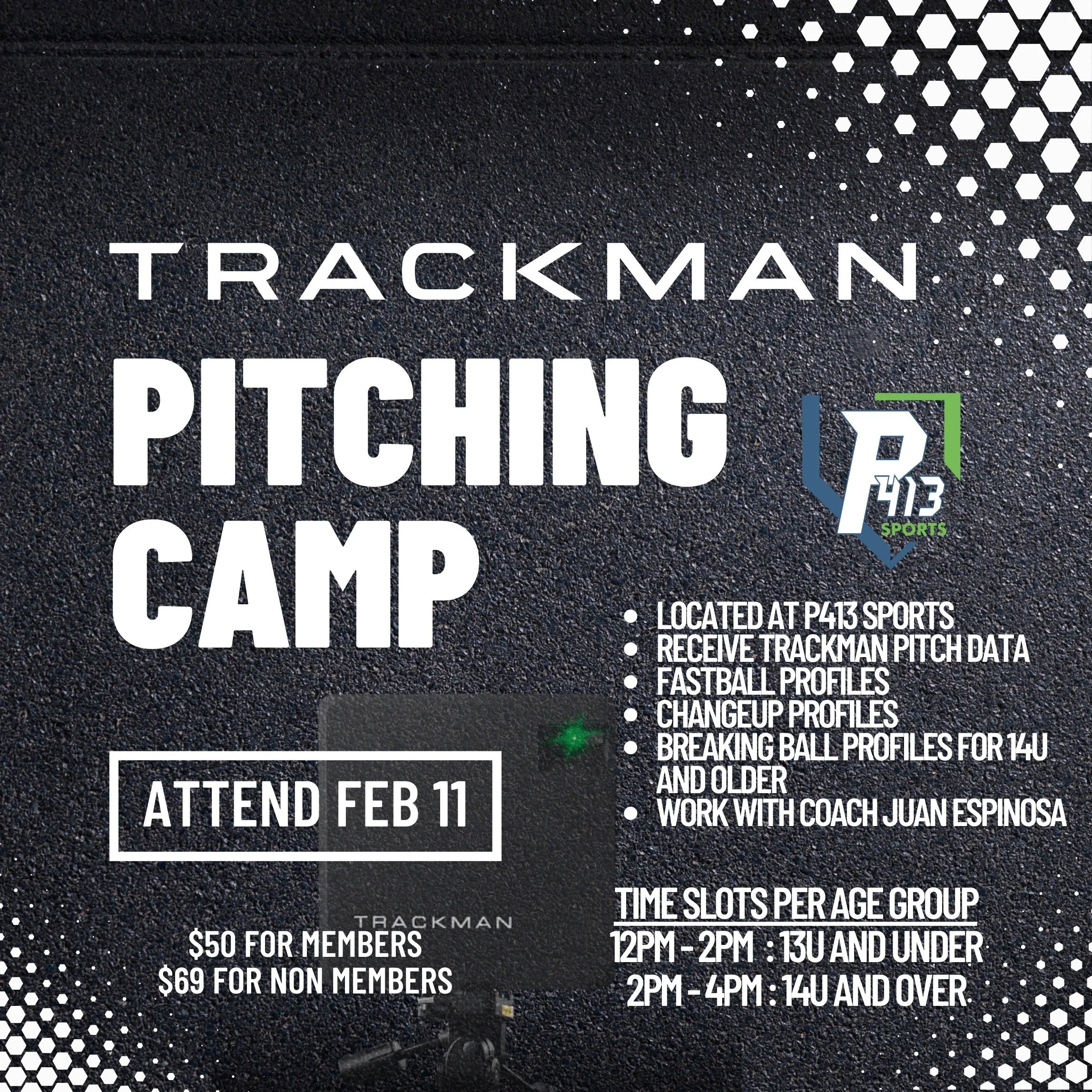 CAMPS / CLINICS / EVENTS — P413 Sports Training Center