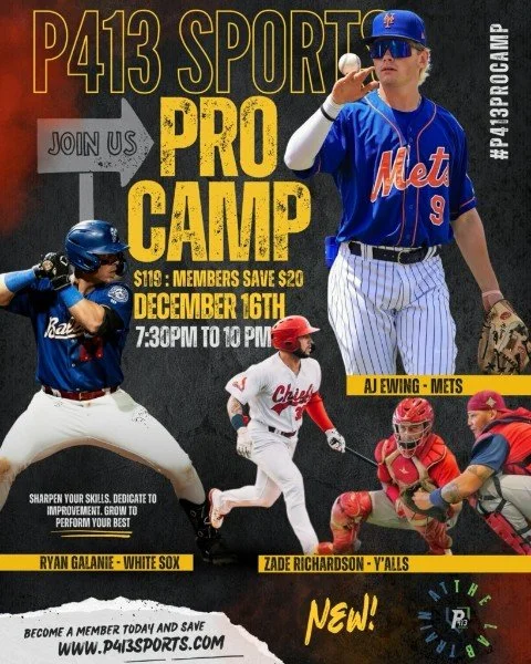 CAMPS / CLINICS / EVENTS — P413 Sports Training Center