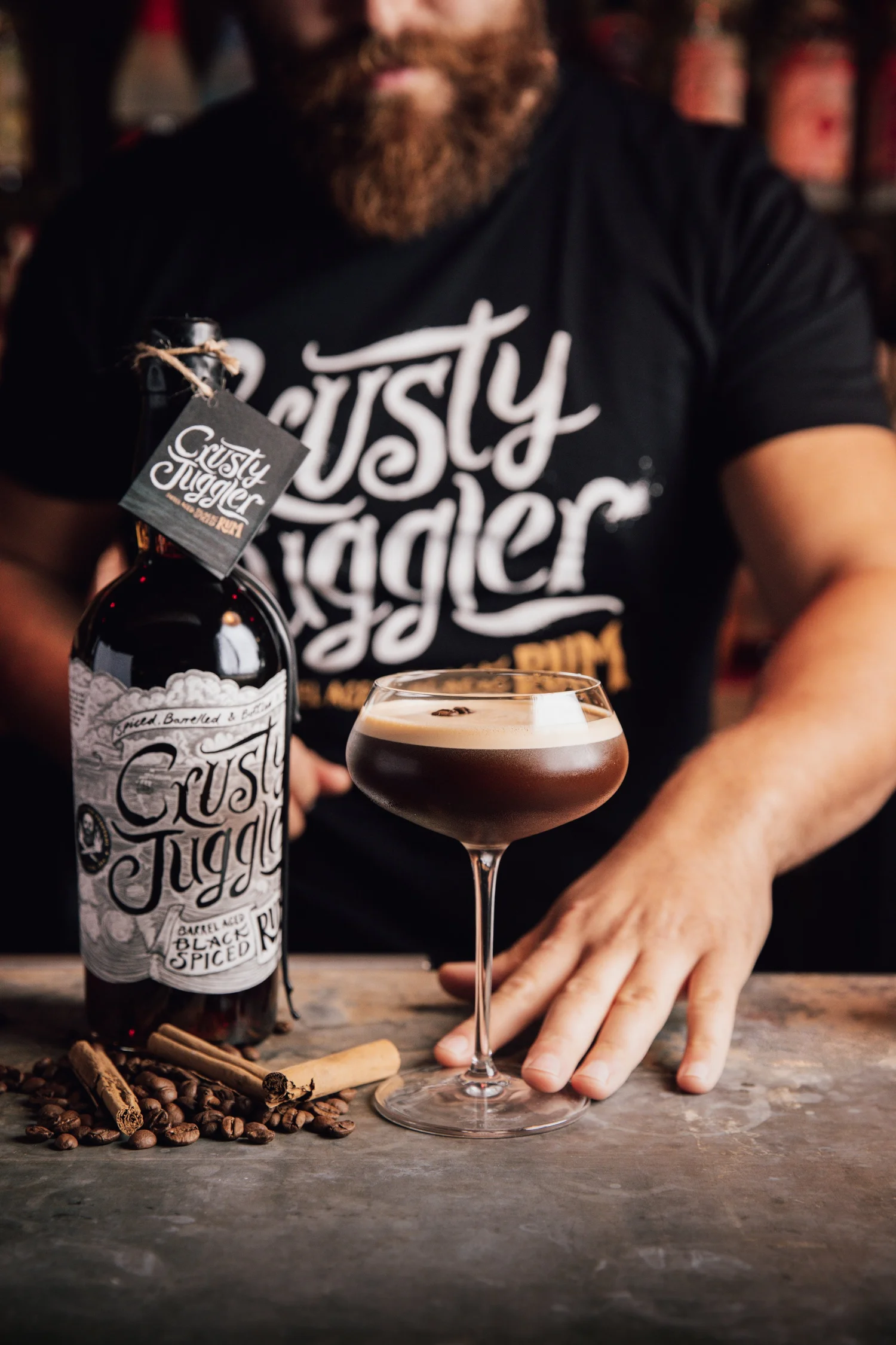 Crusty Juggler: Barrel Aged Black Spiced Rum from Cornwall