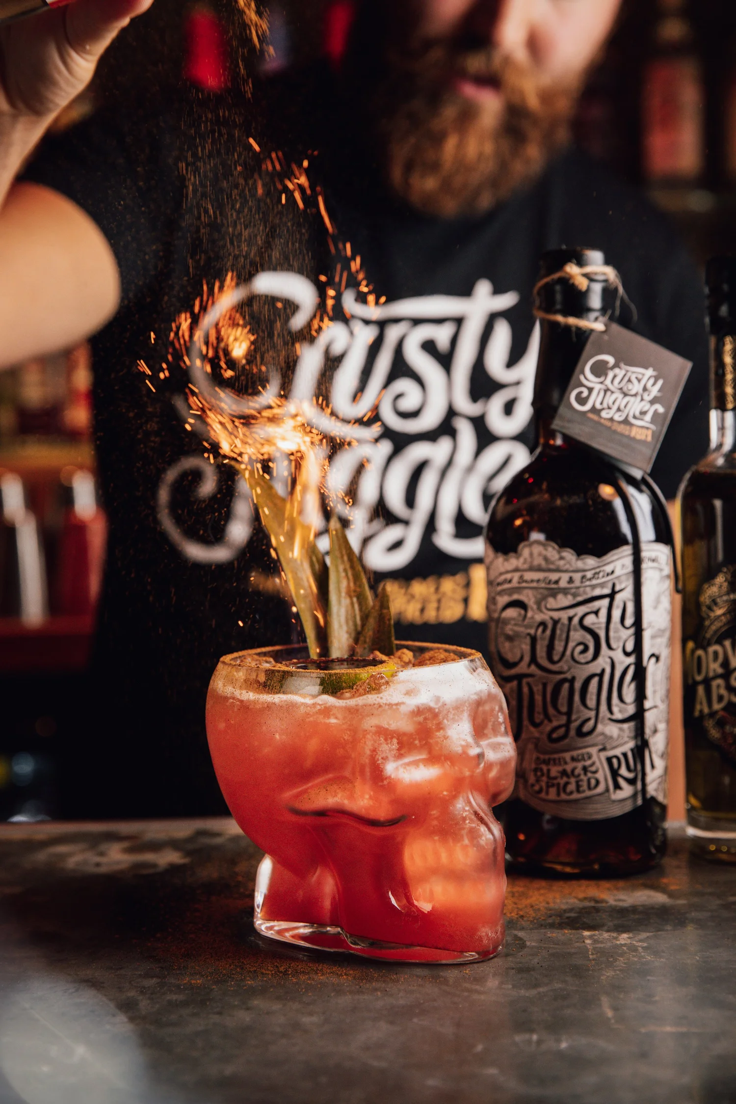 Crusty Juggler: Barrel Aged Black Spiced Rum from Cornwall