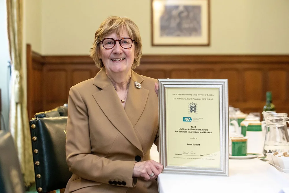 Historian Baroness Lola Young and Archivist Anne Barrett Honoured by All Party Parliamentary ...
