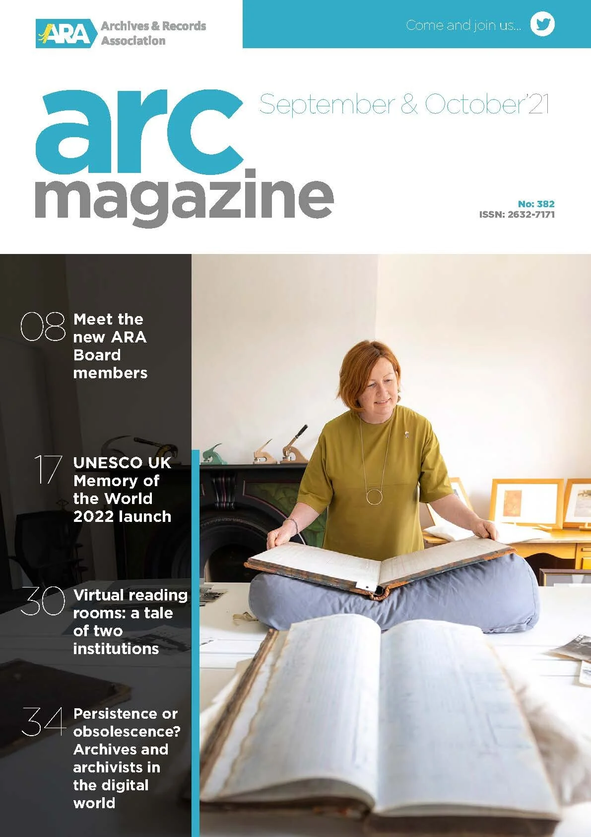 ARC Magazine - the bi-monthly magazine of ARA — Archives & Records Association