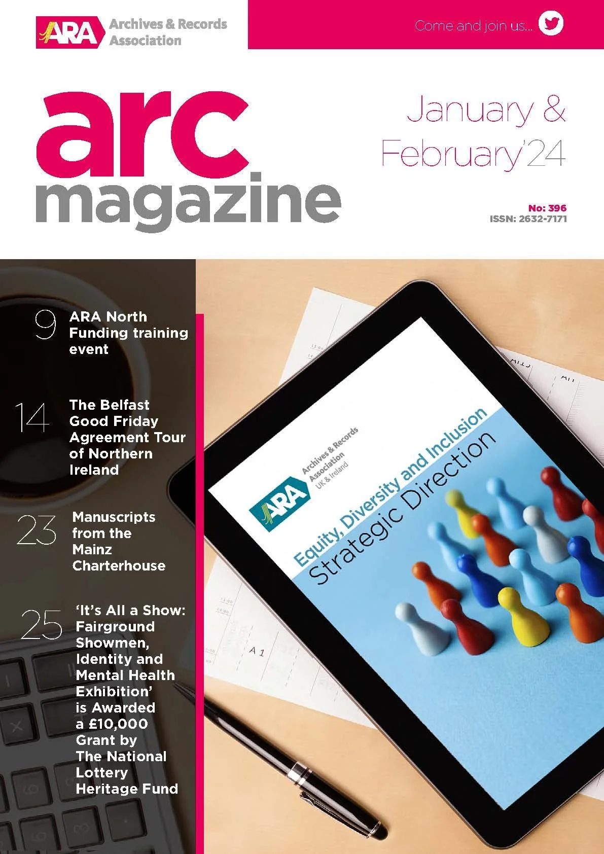 ARC Magazine - the bi-monthly magazine of ARA — Archives & Records Association