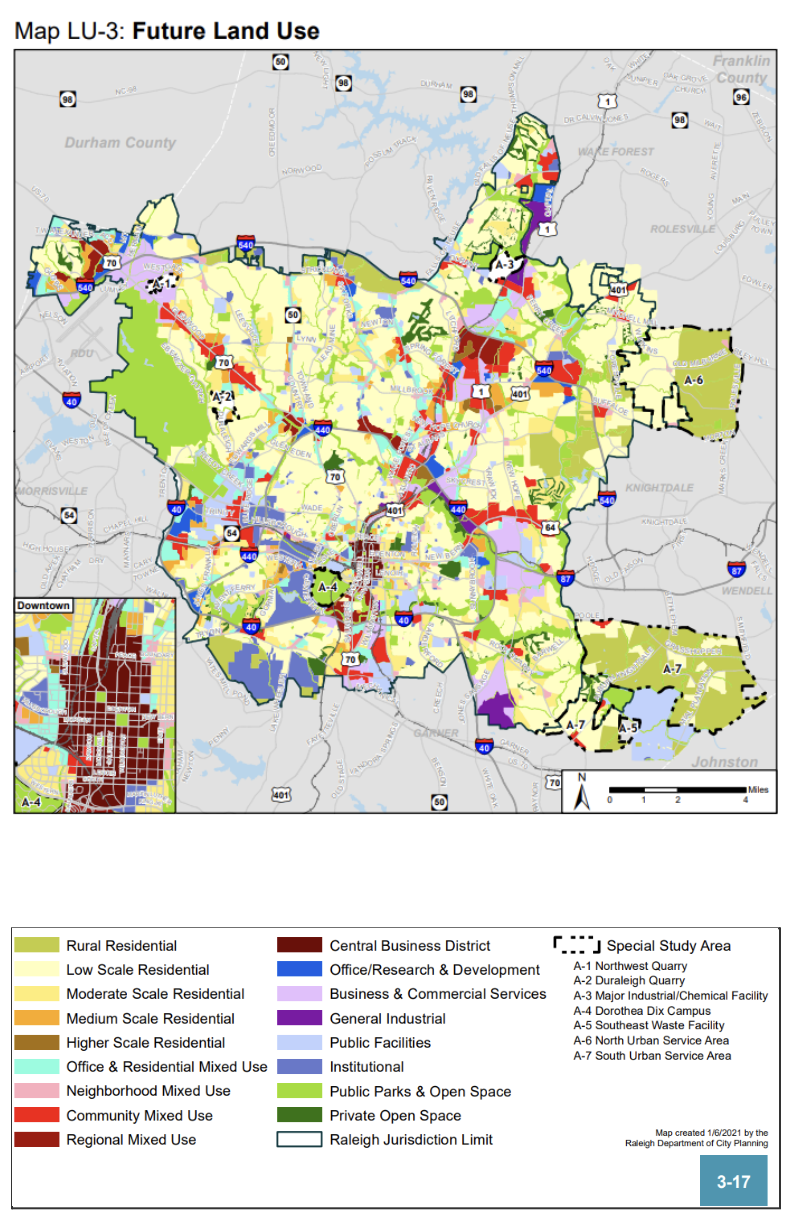 Land Use and Zoning 101: The Future Land Use Map — RaleighForward