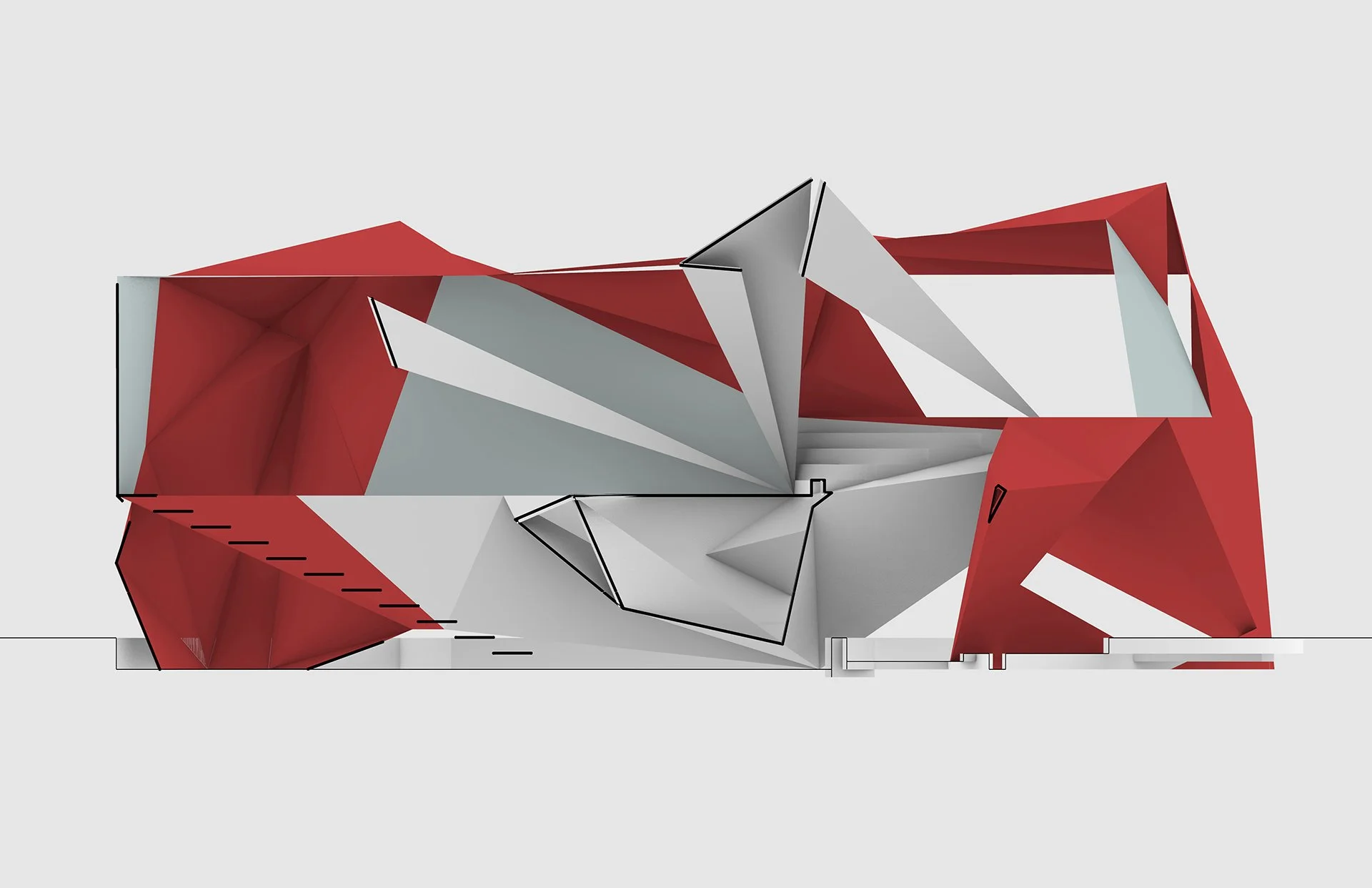 Kent State University CAED Architecture Fall 2023 First Year Studio — X Gallery