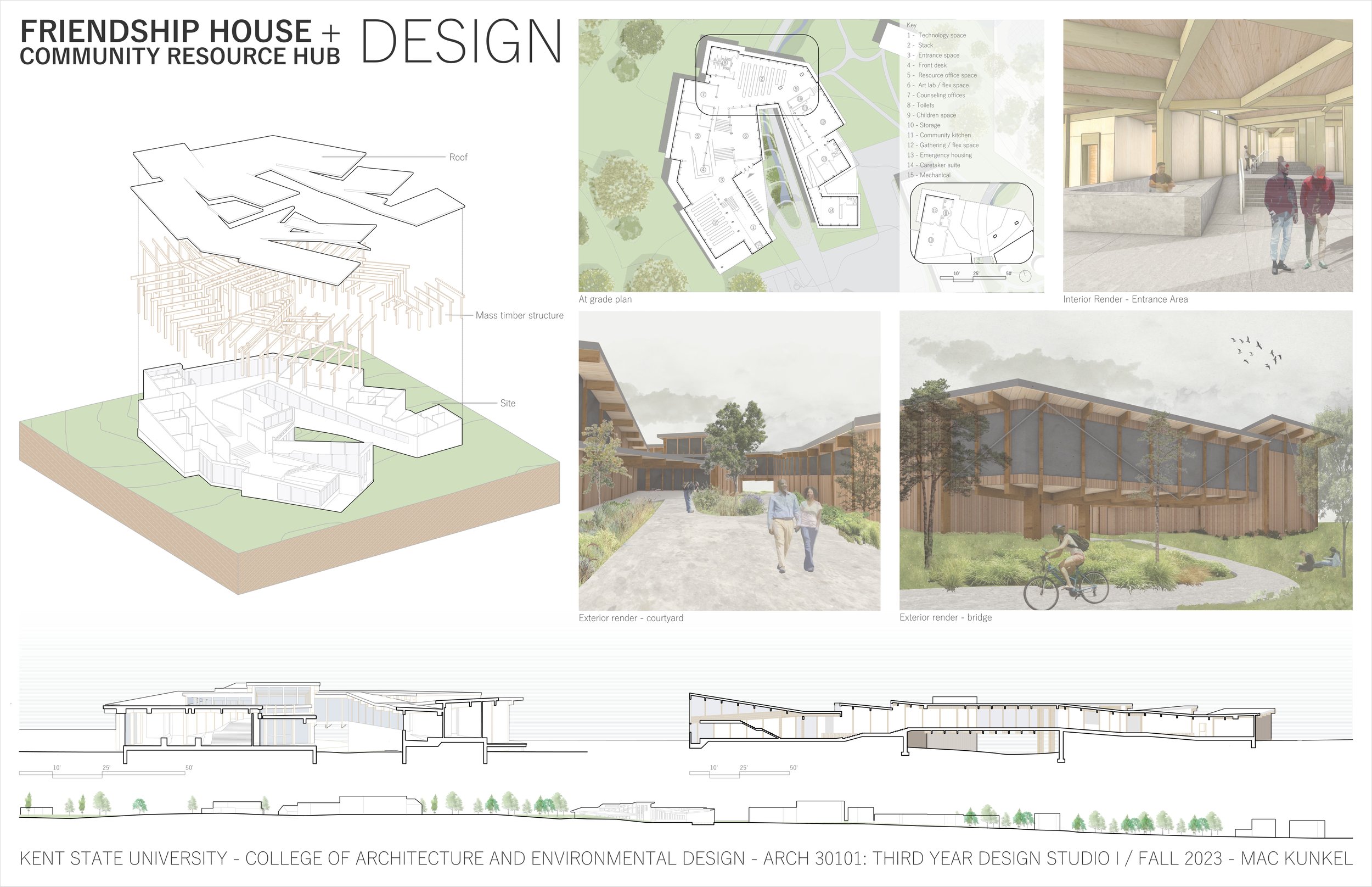 Kent State University CAED Architecture Fall 2023 Third Year Studio — X ...