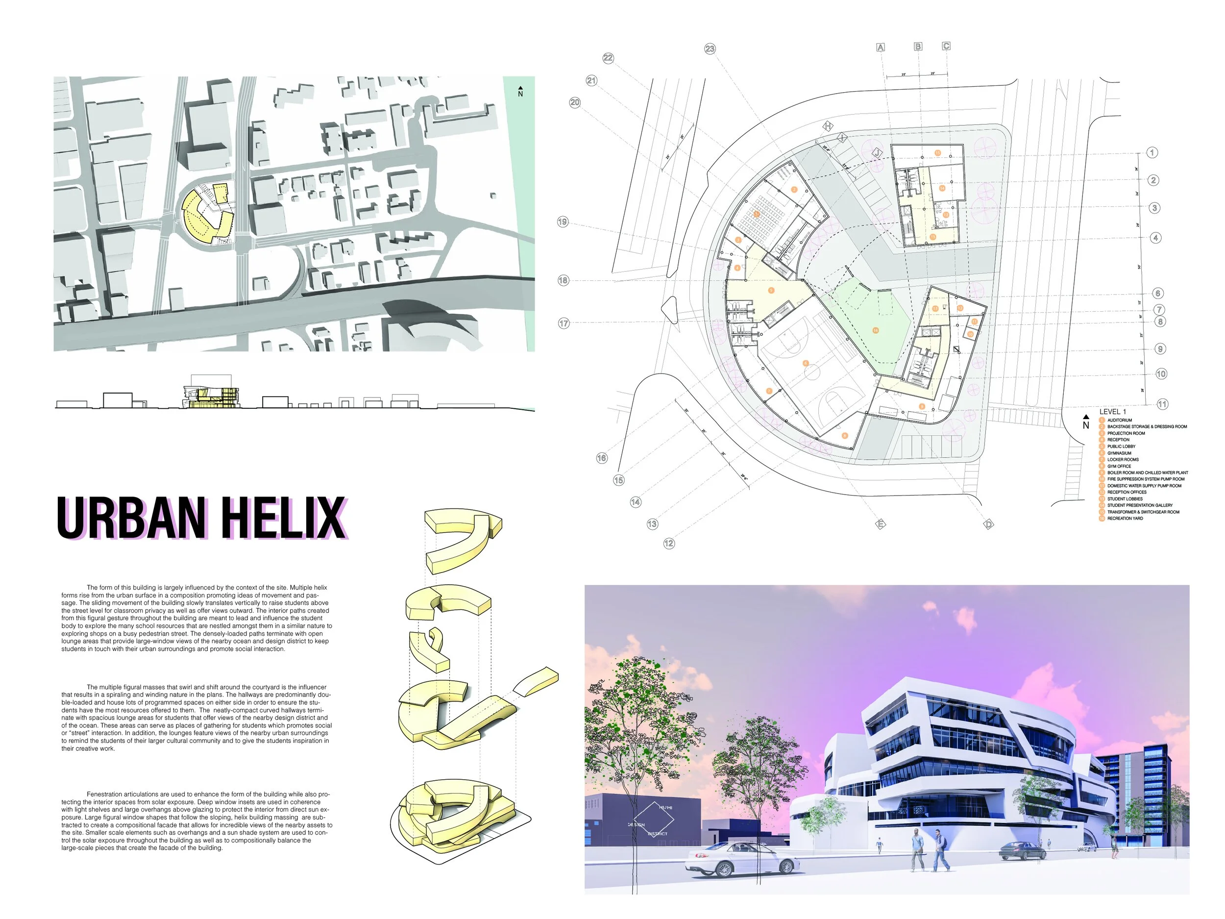 IDS Urban Helix | Explore Innovative Architecture — X Gallery