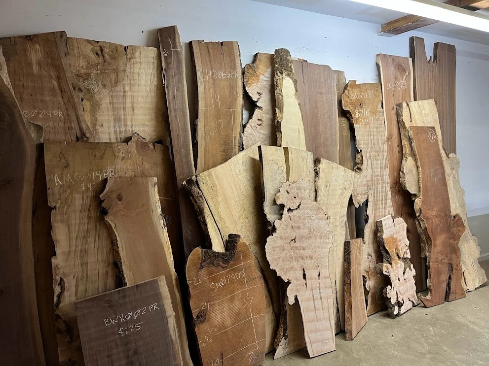 Live Edge Slabs — Lumber and Craft