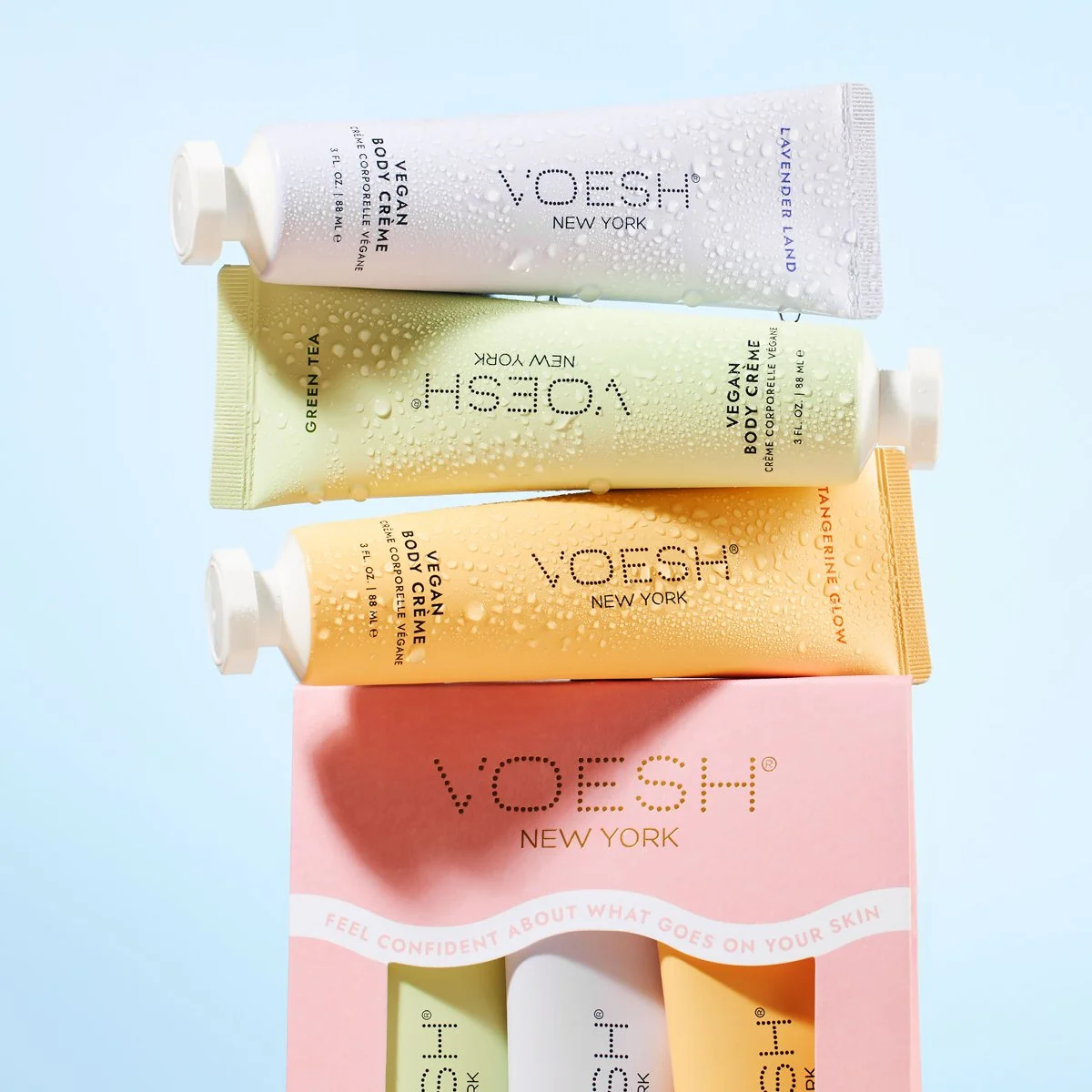 VOESH Vegan Body Crème Trio — Adara Beauty