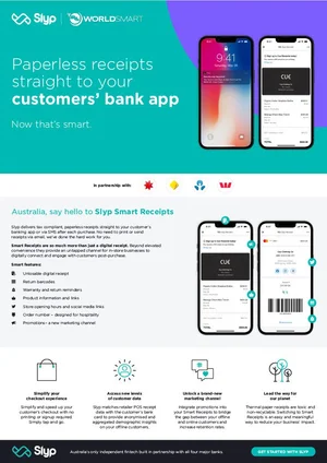 Digital receipts SLYP