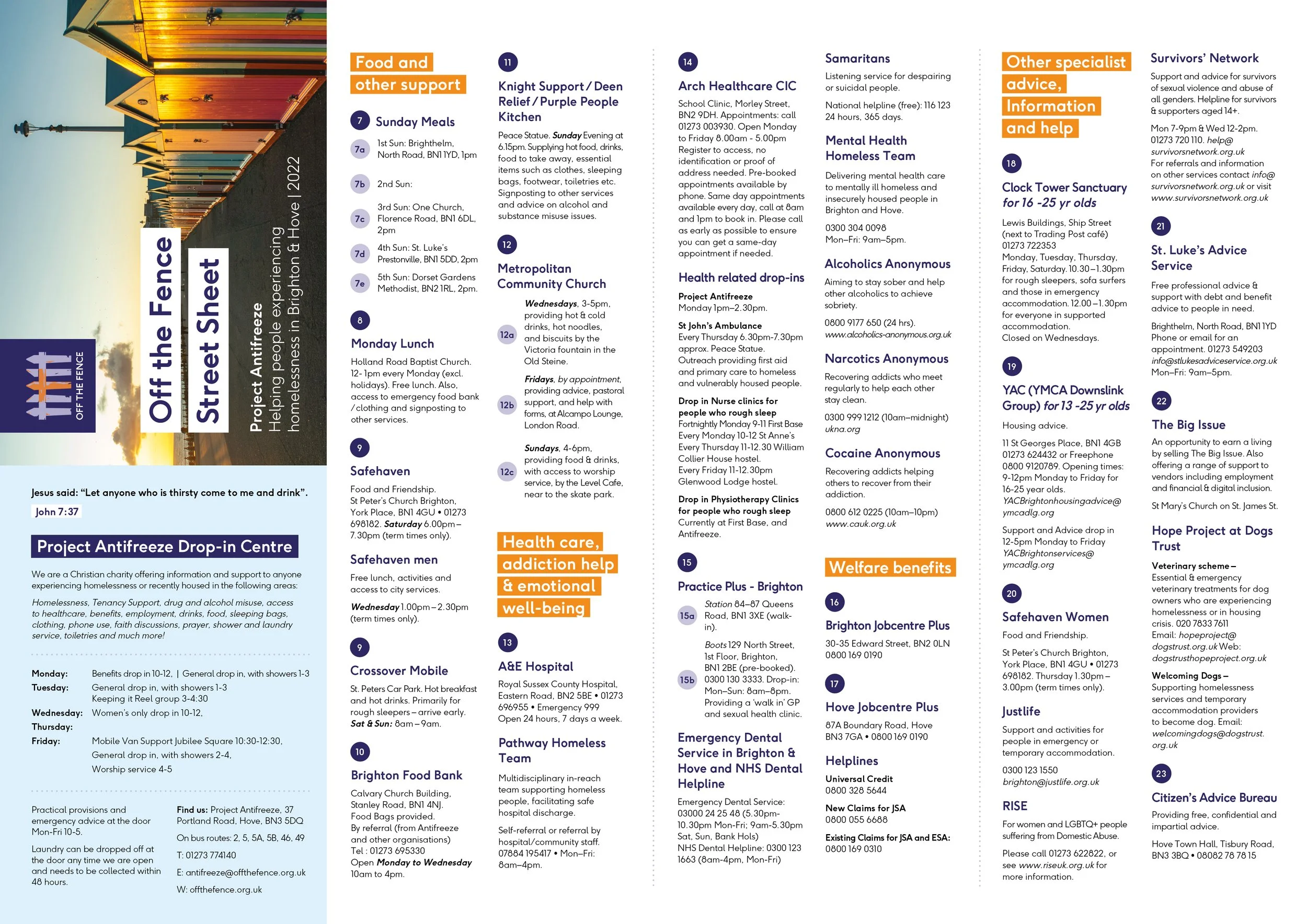 Street Sheet — Off The Fence