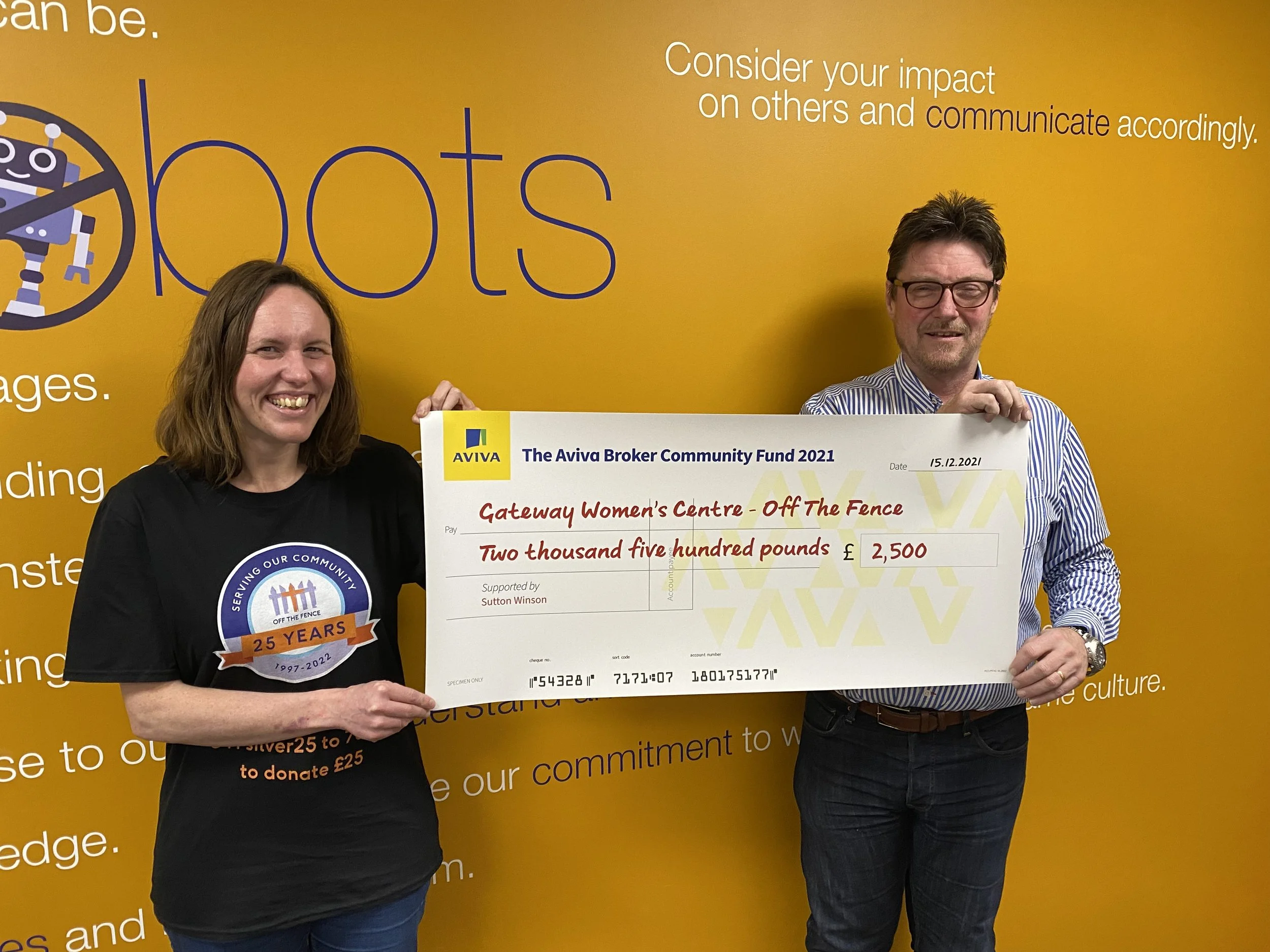 Sutton Winson put us on the Swinning side..twice! — Off The Fence