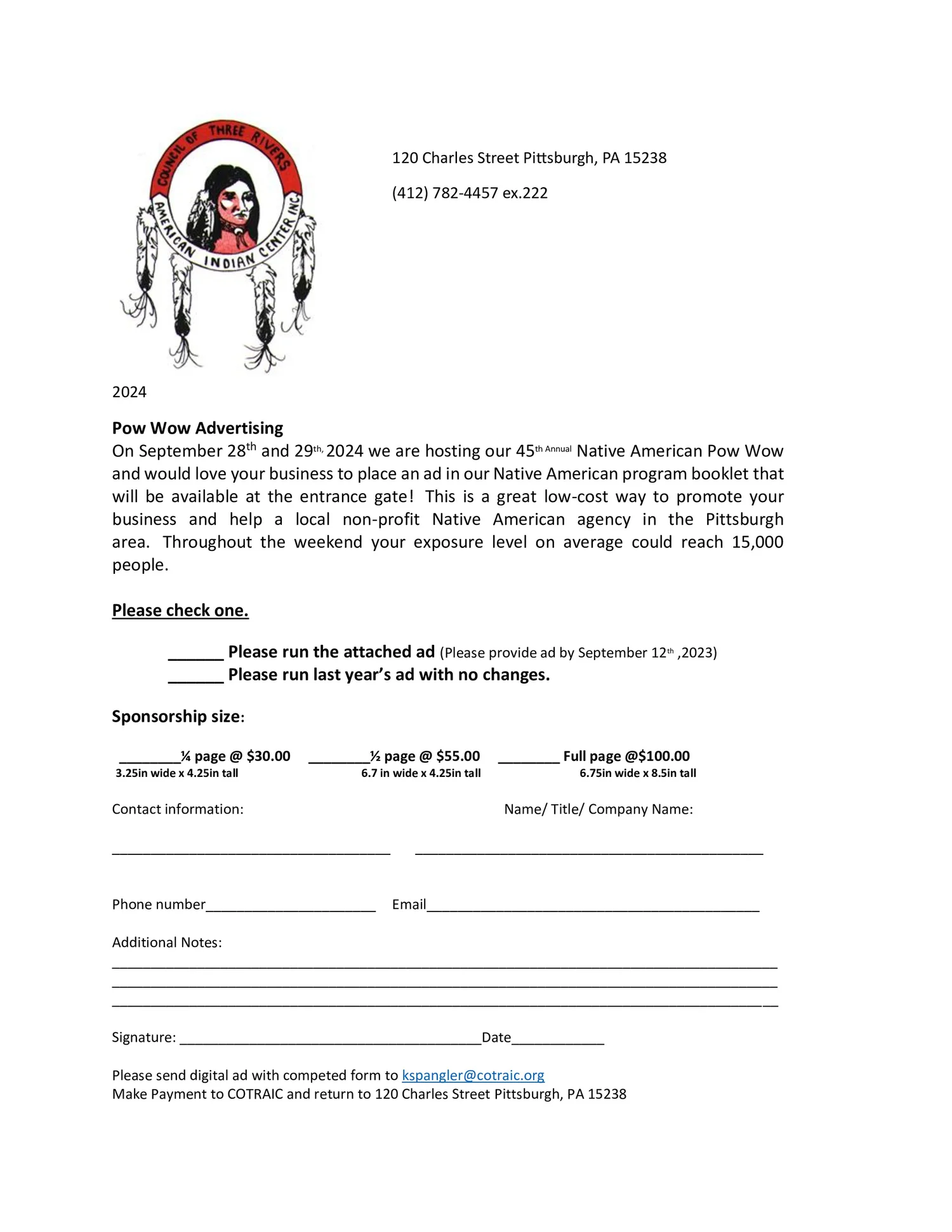 Annual Pow Wow — Council of Three Rivers American Indian Center