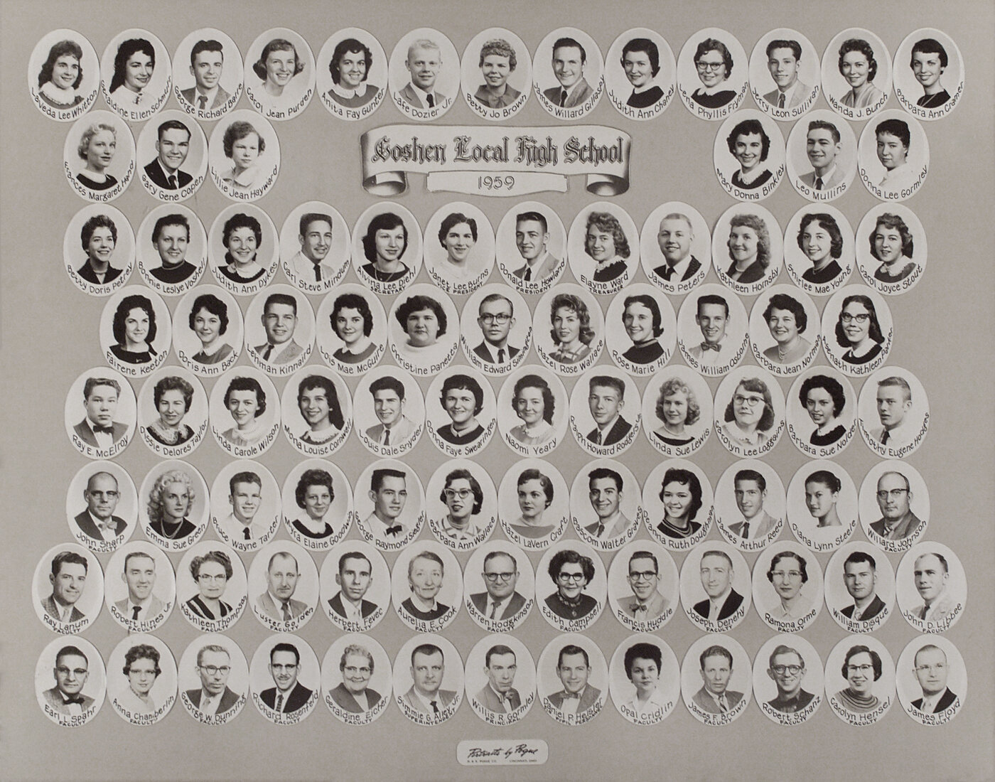 1959 Graduates — Goshen Alumni Association 1959 Graduates — Goshen Alumni Association