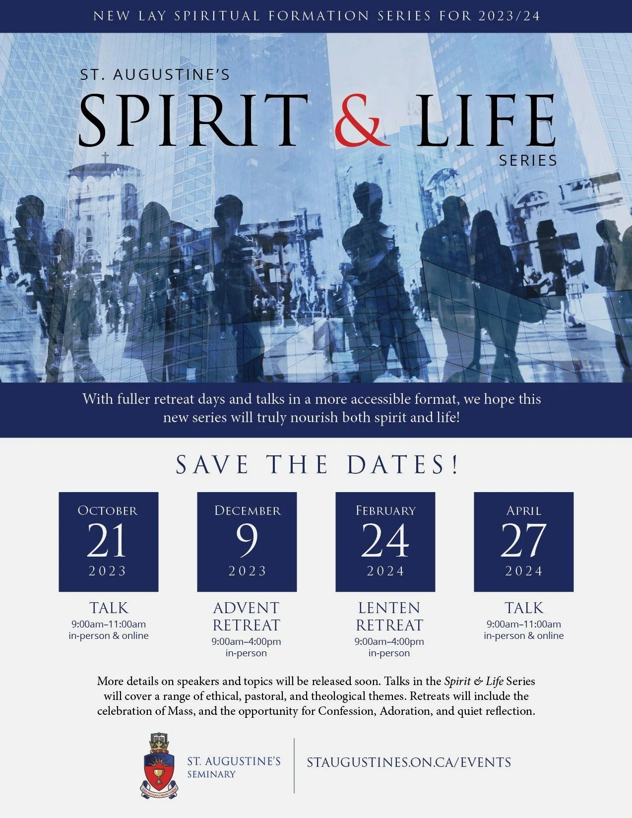 Lay Spiritual Formation — St. Augustine's Seminary of Toronto