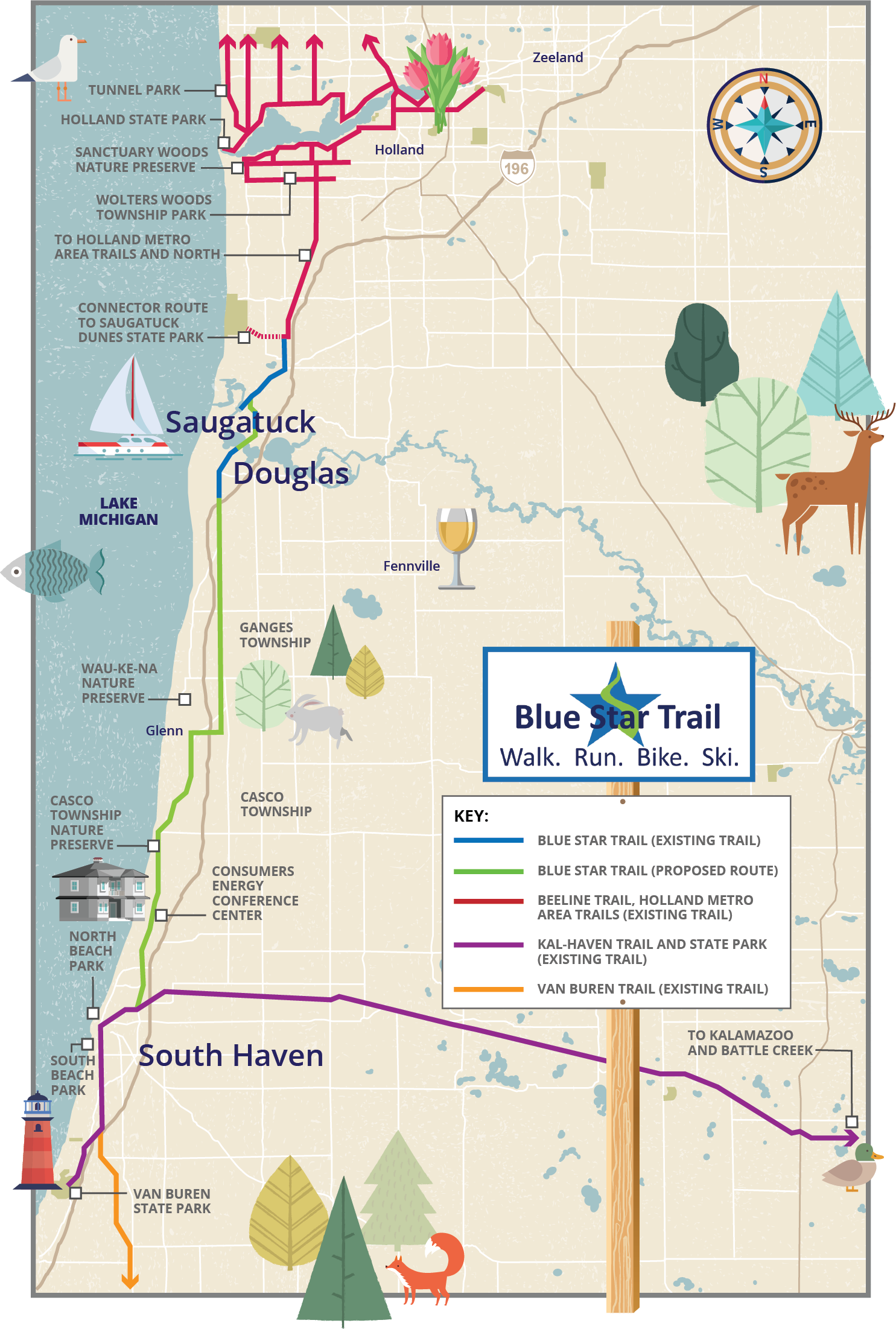 Your Trail — Friends of the Blue Star Trail