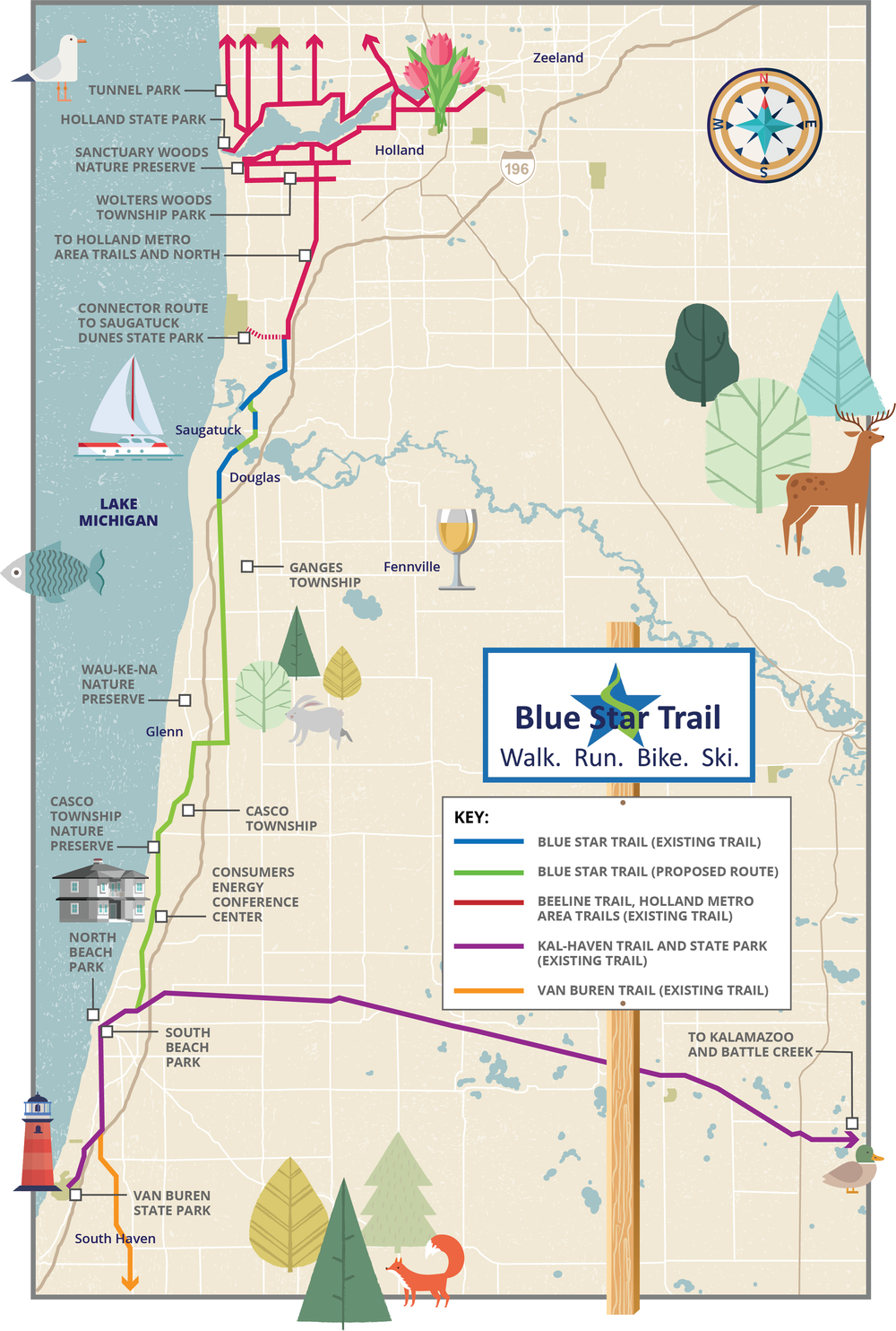 Your Trail — Friends of the Blue Star Trail