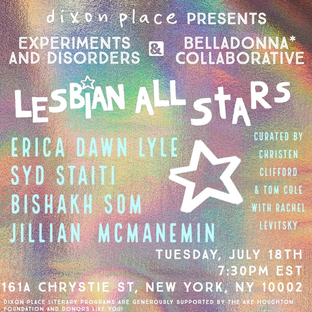 Events — Belladonna* Collaborative